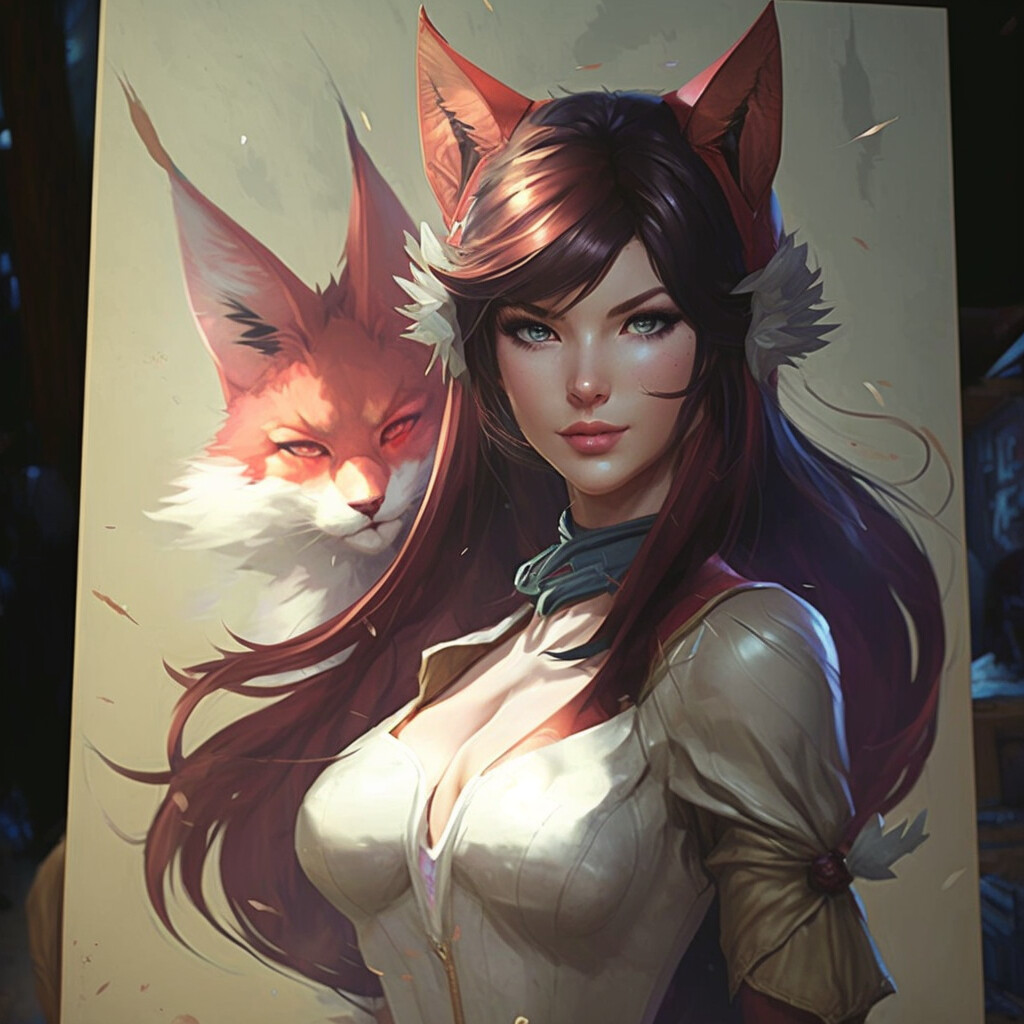 ArtStation - ahri league of legends sketches version 2