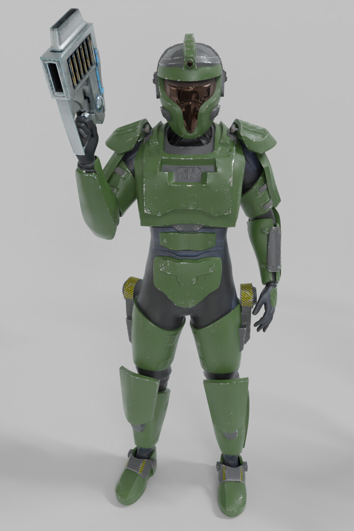 ArtStation - Marathon Infnity: Vac B.o.B