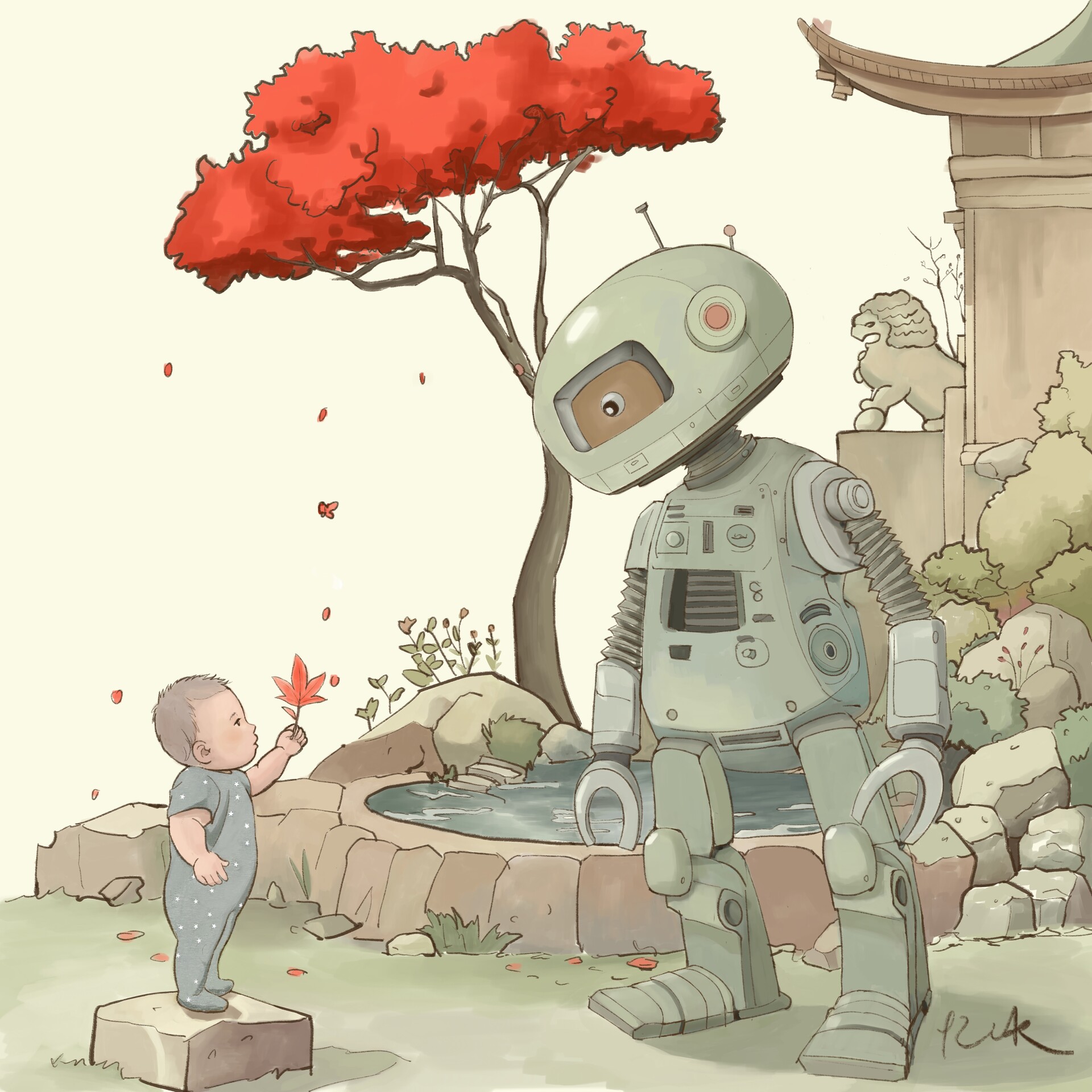 ArtStation - My new friend