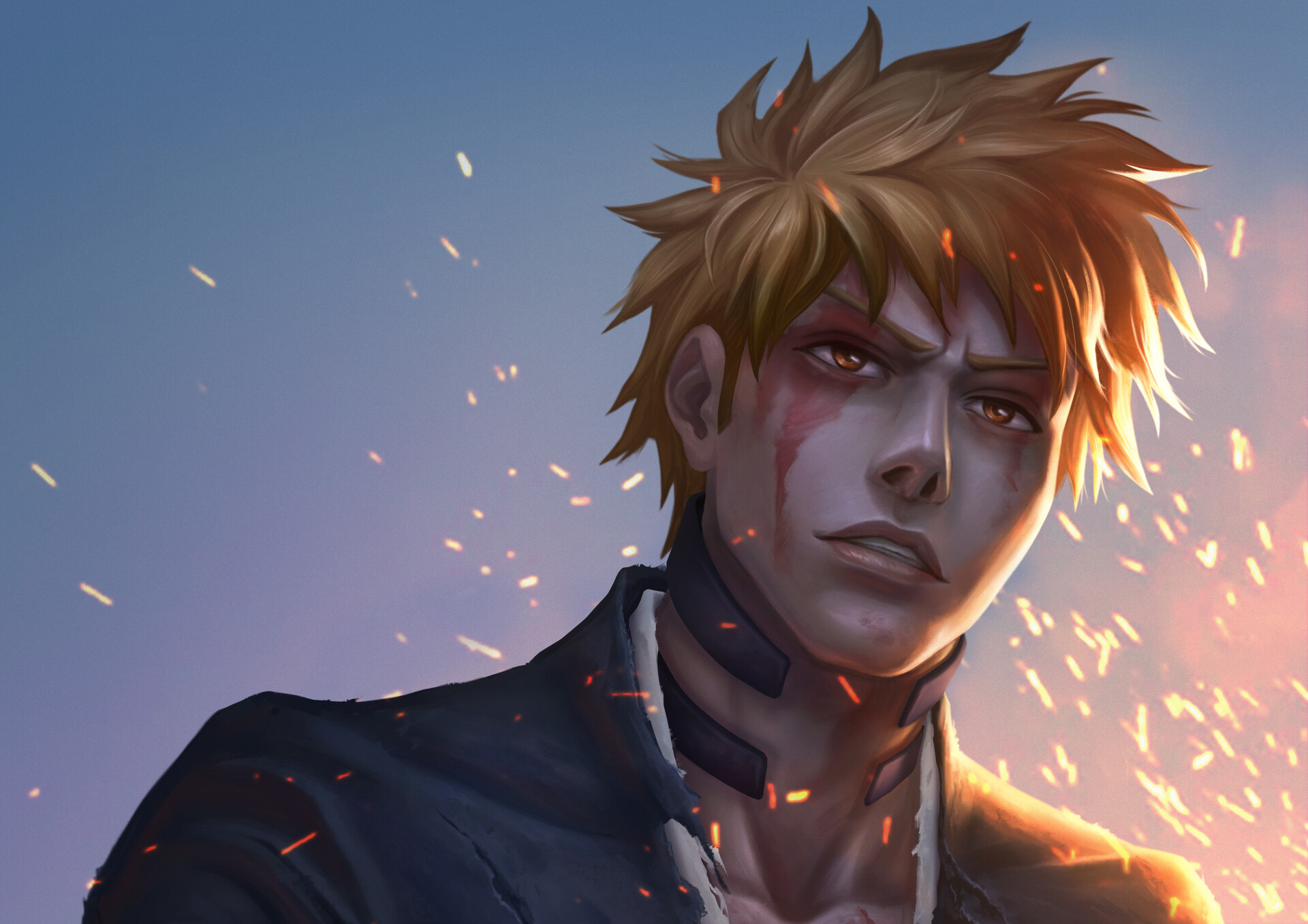 ArtStation - Ichigo Kurosaki(Fan Art)