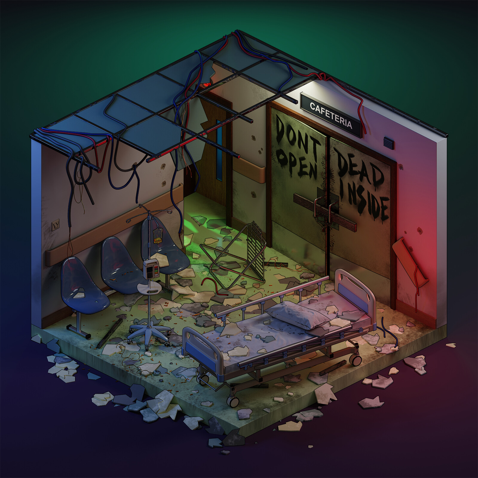 ArtStation - DONT OPEN, DEAD INSIDE