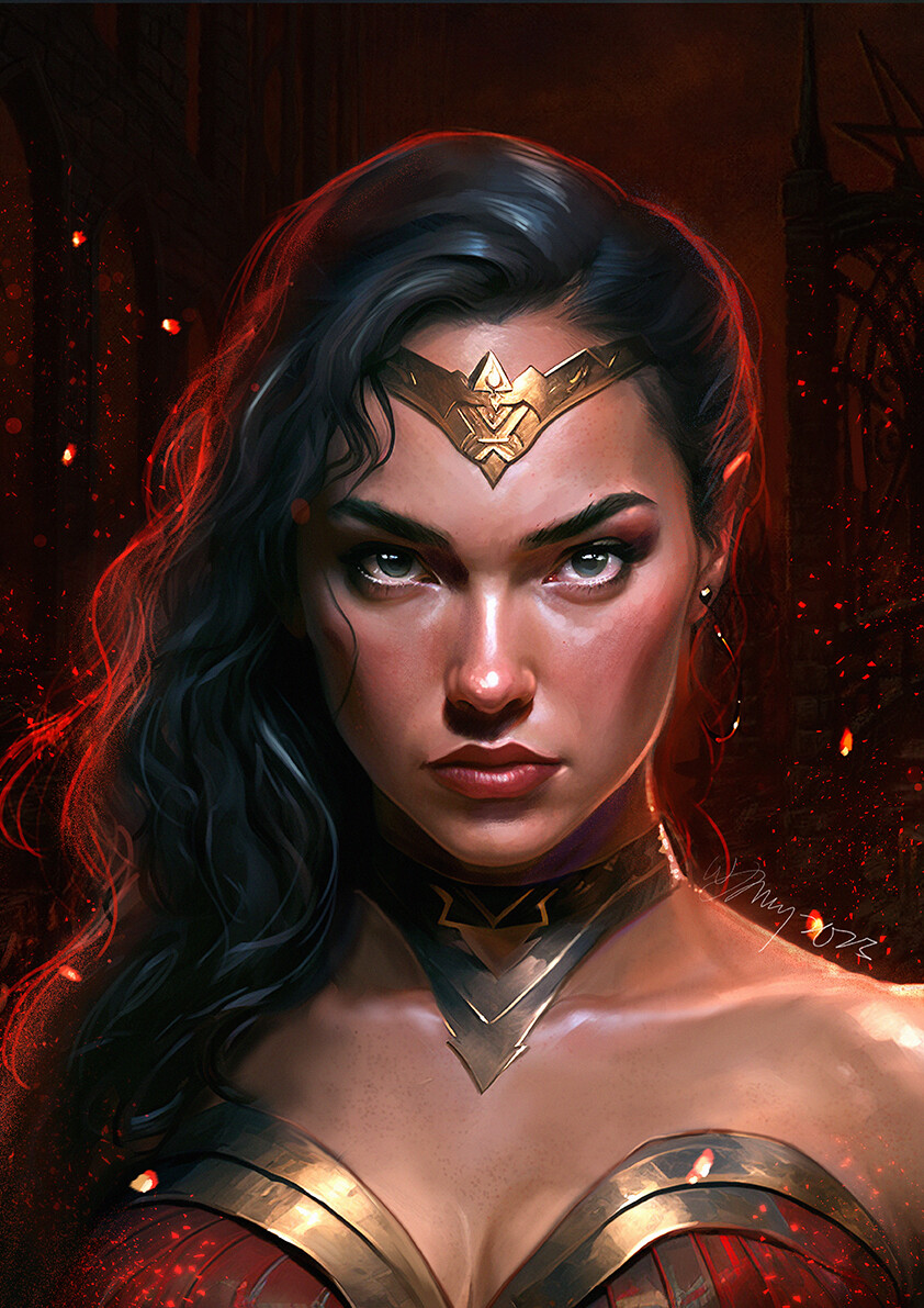 ArtStation - Wonder woman DP