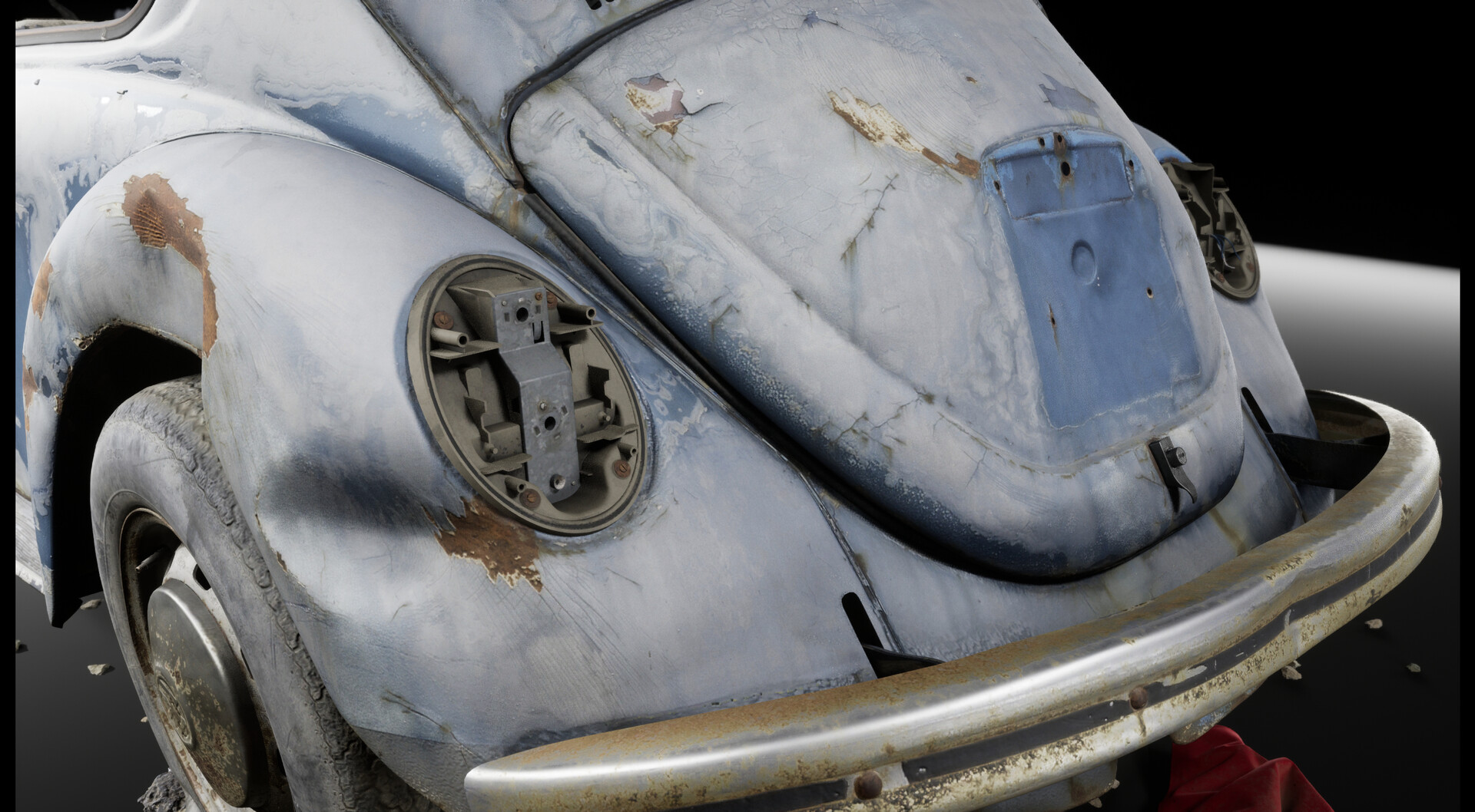 Mert Mimaroglu - Wrecked VW Beetle - Unreal