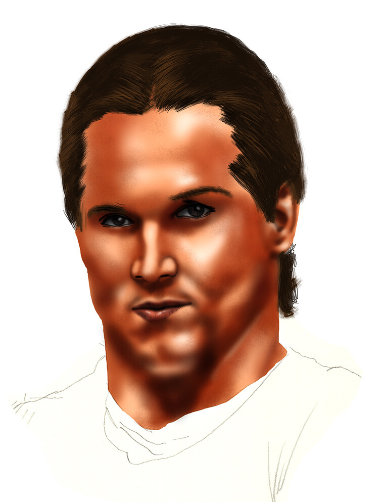 ArtStation - "MONGO" Painting in Progress...