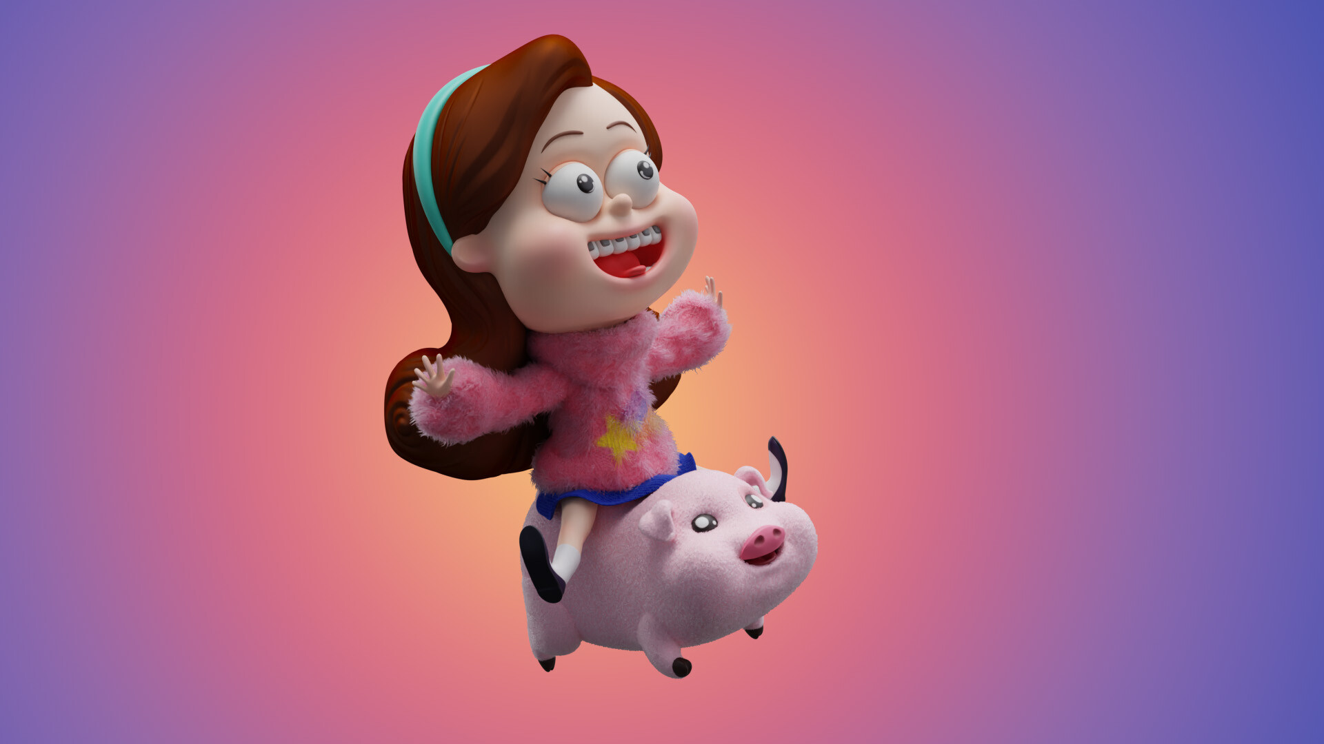 ArtStation - Fan art Mabel Pines