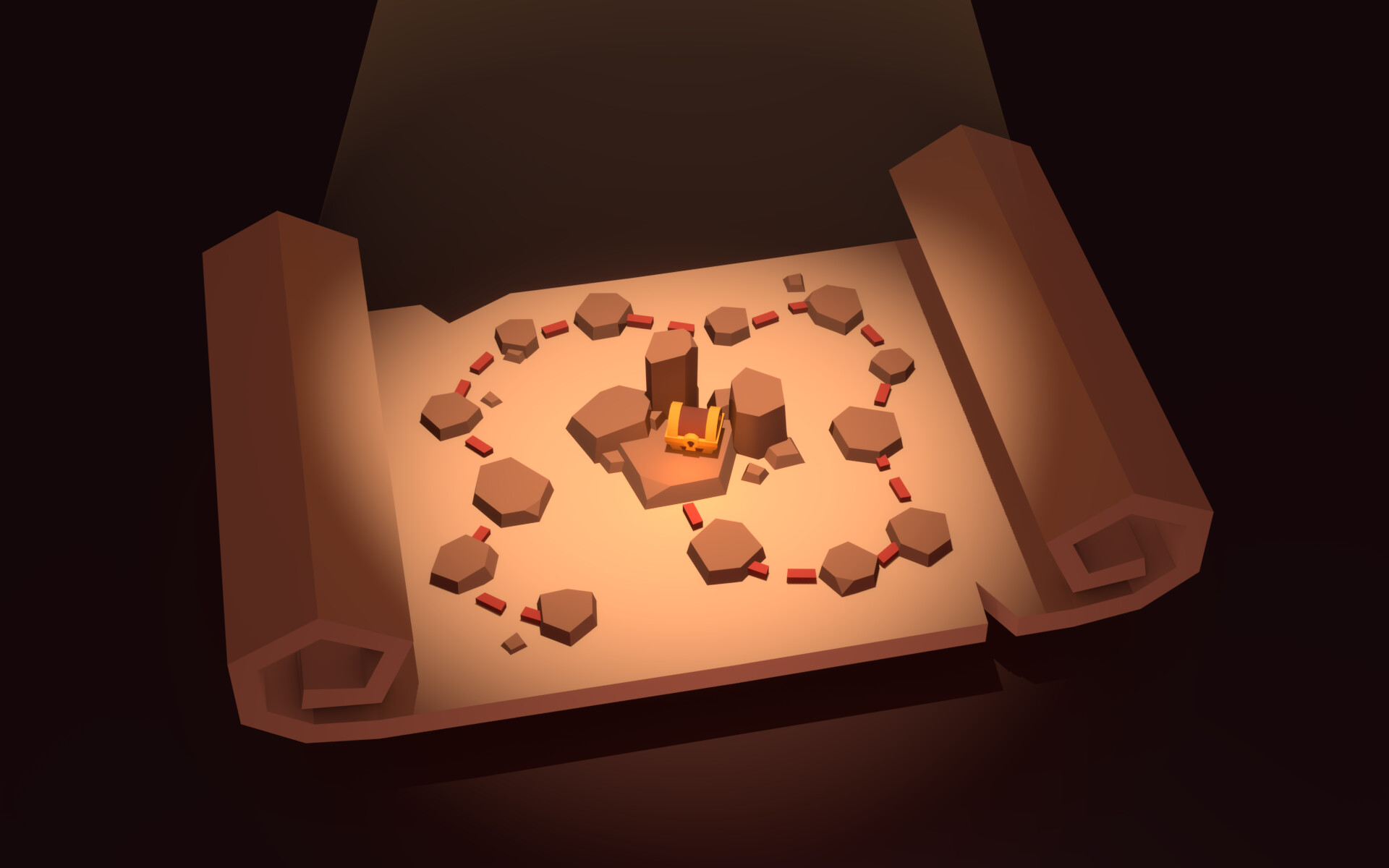 ArtStation - Tabletop Game Map