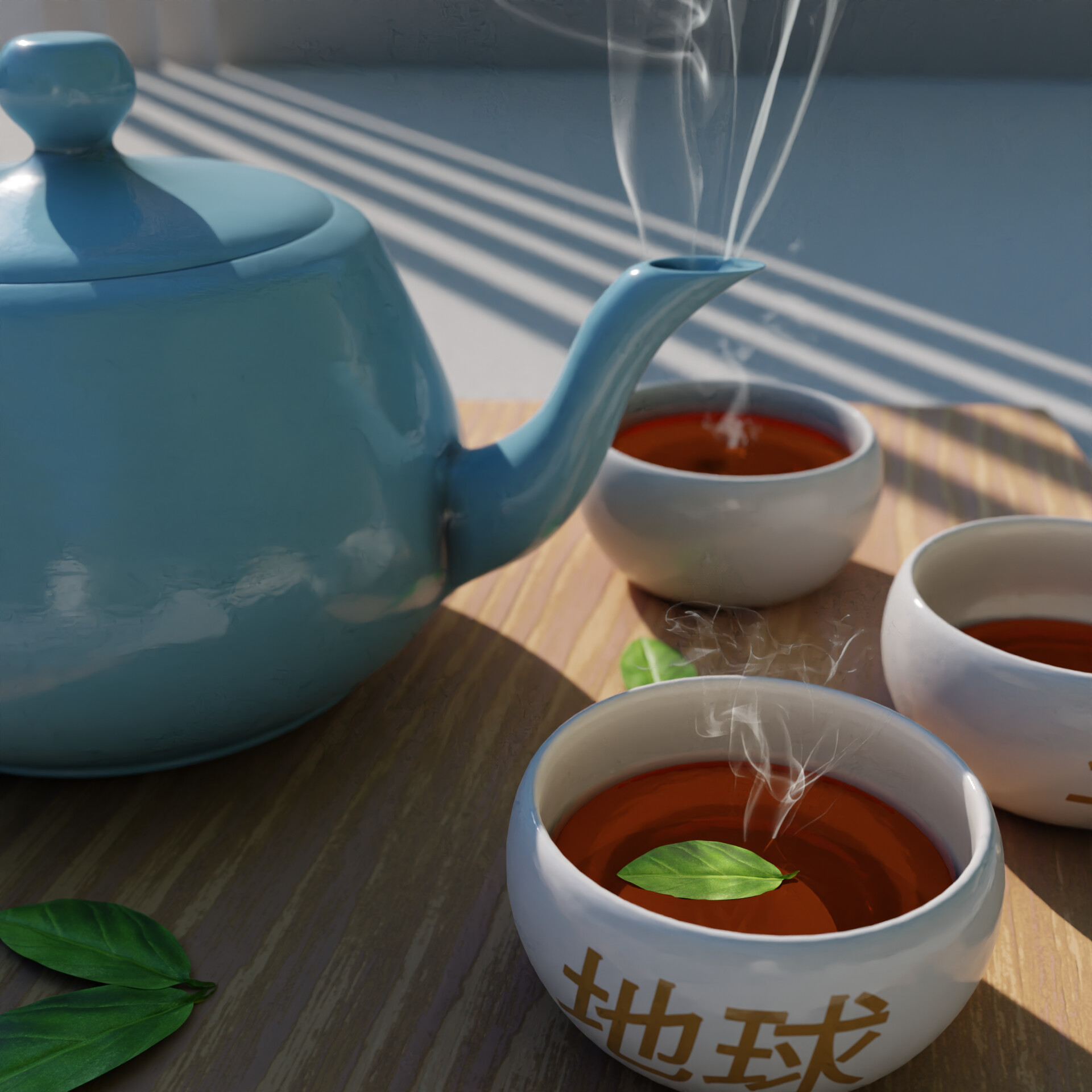 ArtStation - Tea Pot Scene