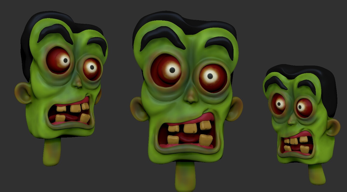 andrees Cali - Zombie Stylized
