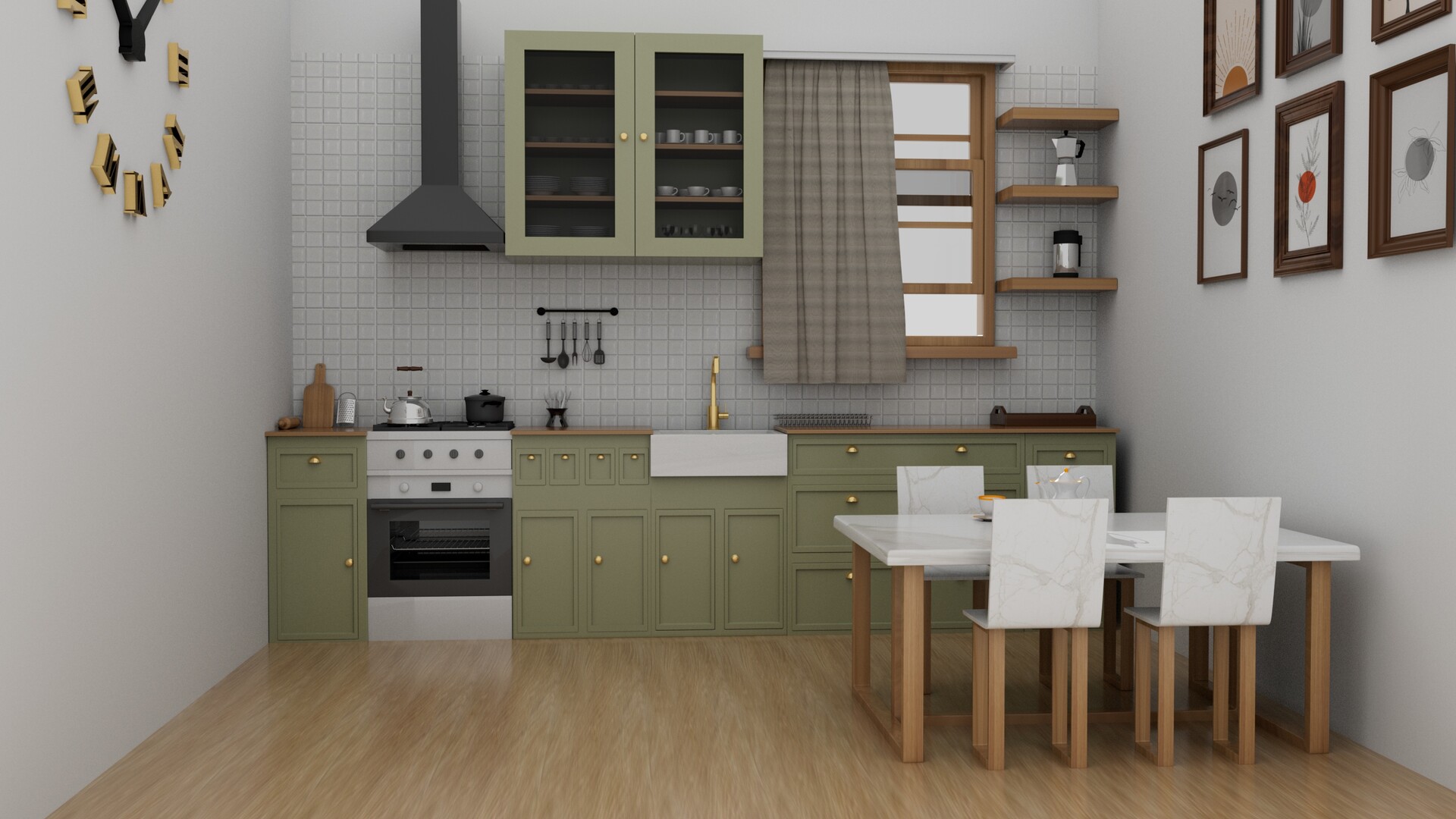 ArtStation - kitchen