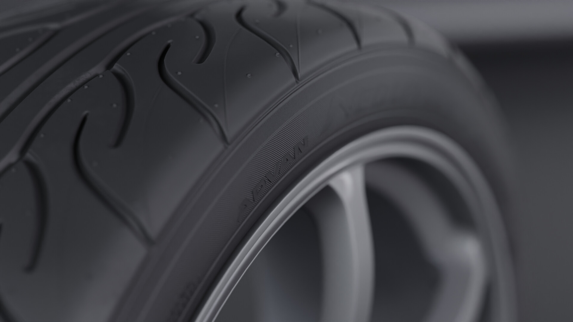 ArtStation - Yokohama Advan Neova AD08R - 3D Model