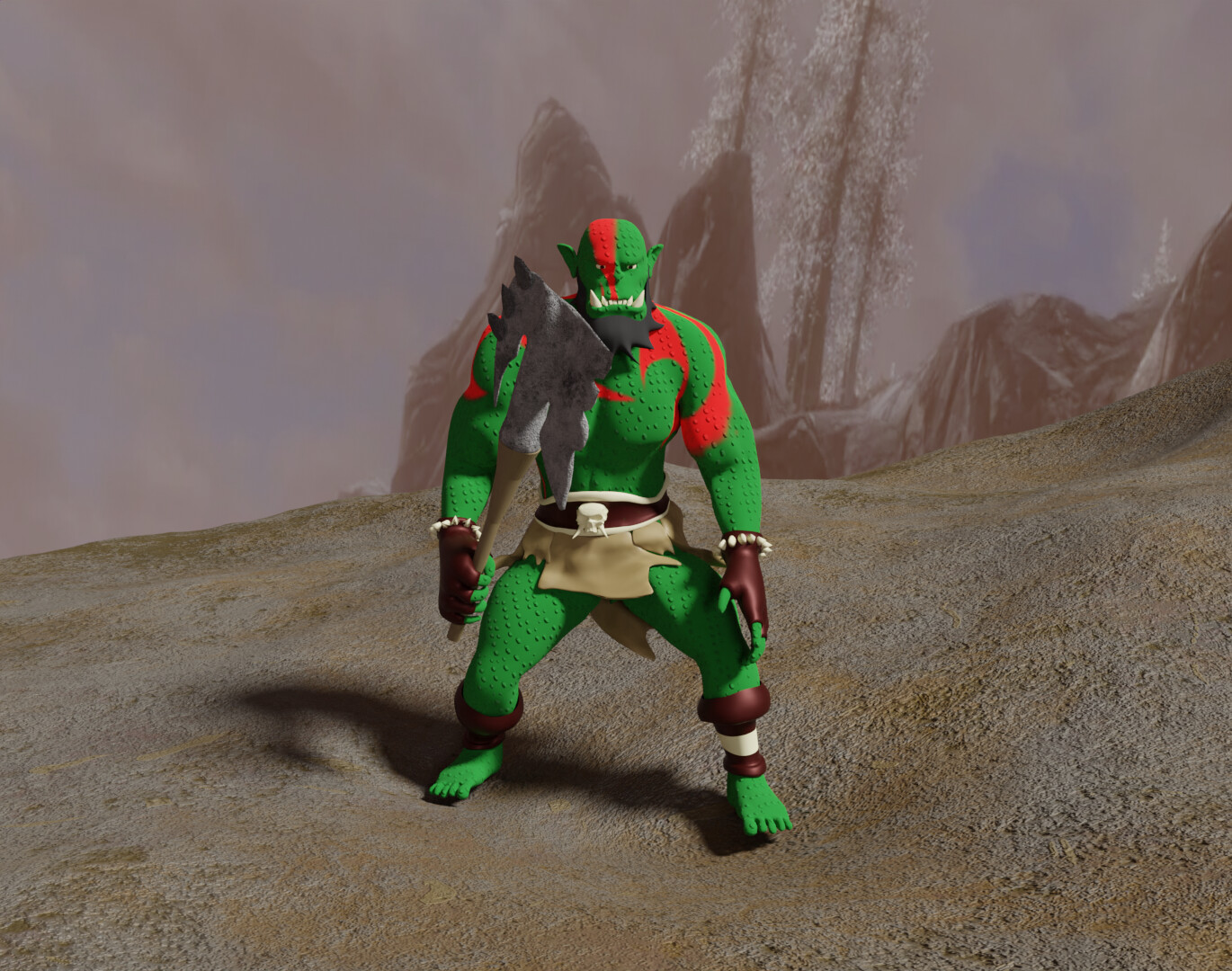 ArtStation - character of Xull