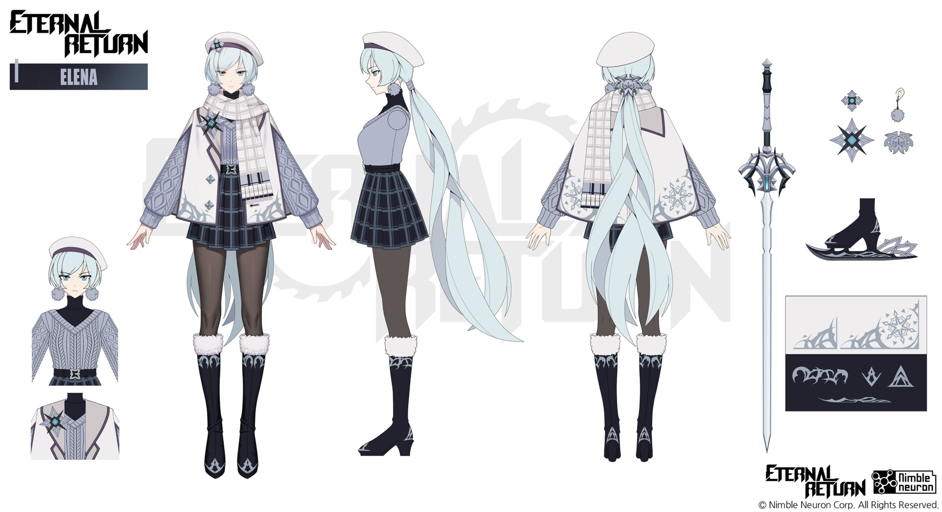 ArtStation - Eternal Return - Winter Breeze Elena