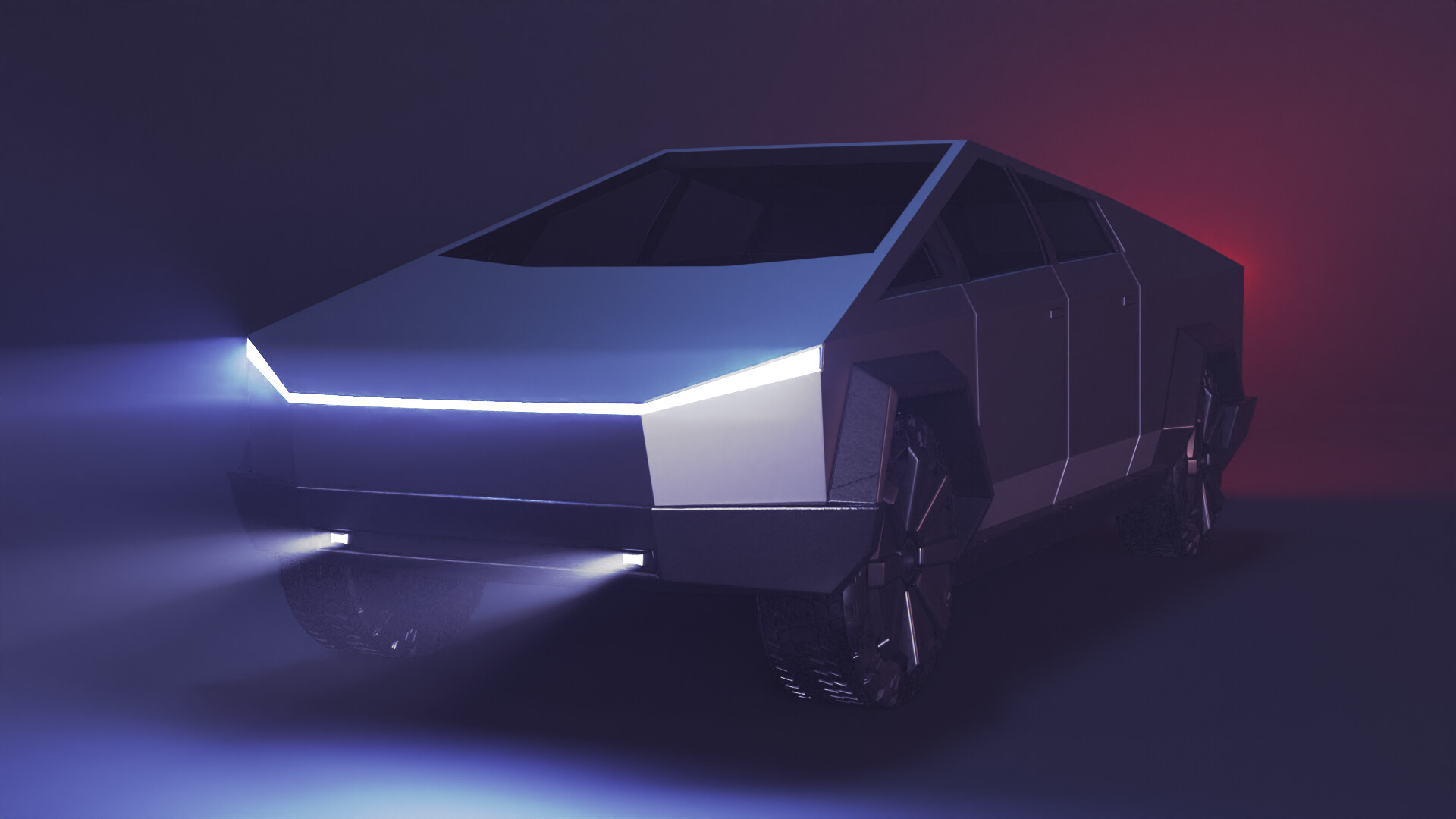 ArtStation - Tesla cybertruck