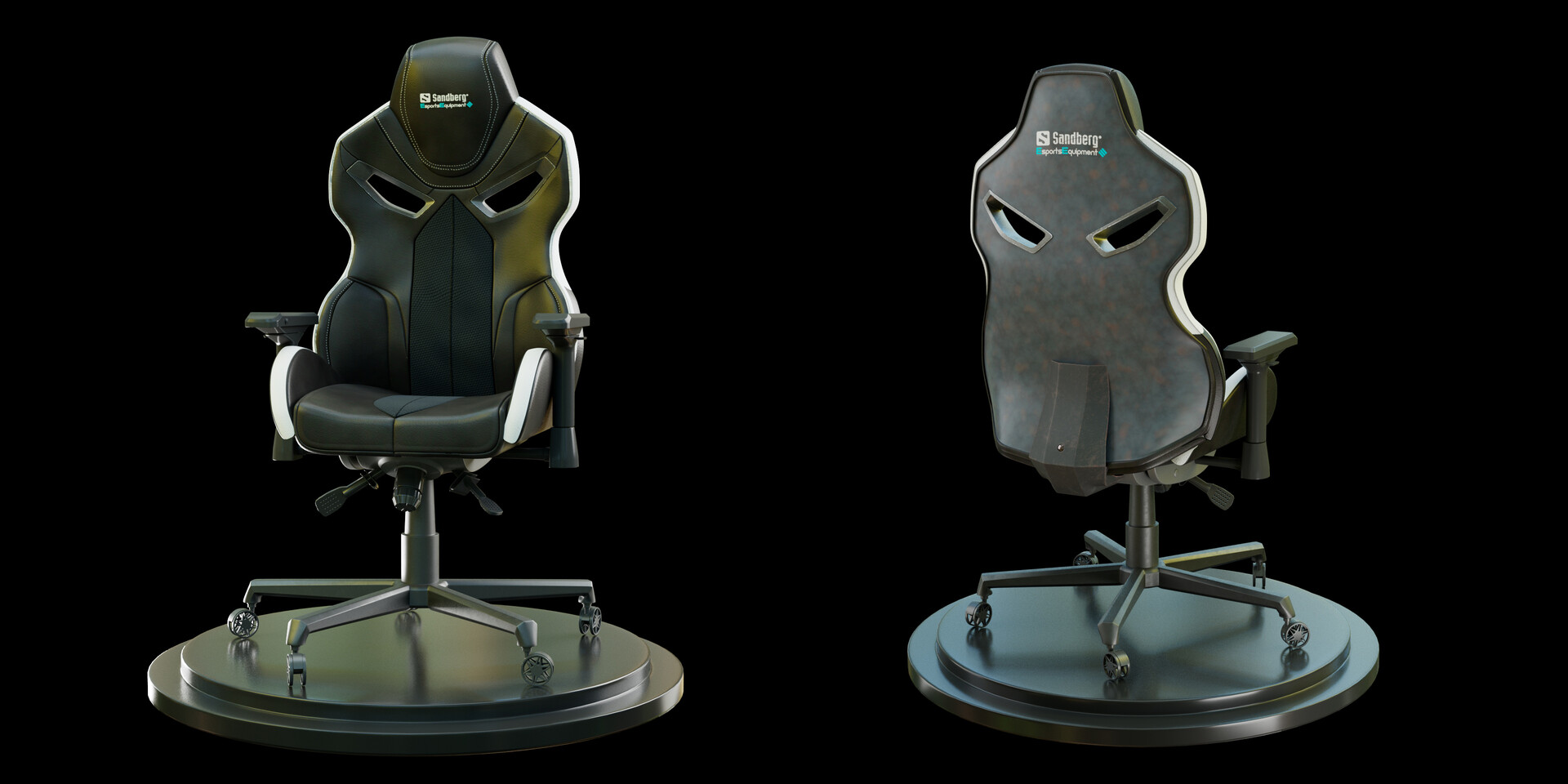 Sahish Ali - gaming chair 3d model