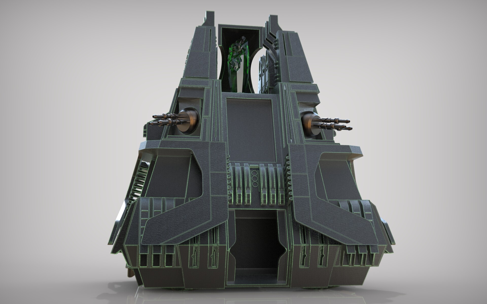 ArtStation - Necron Monolith