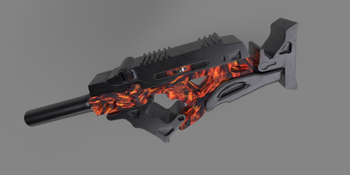ArtStation - SMG model