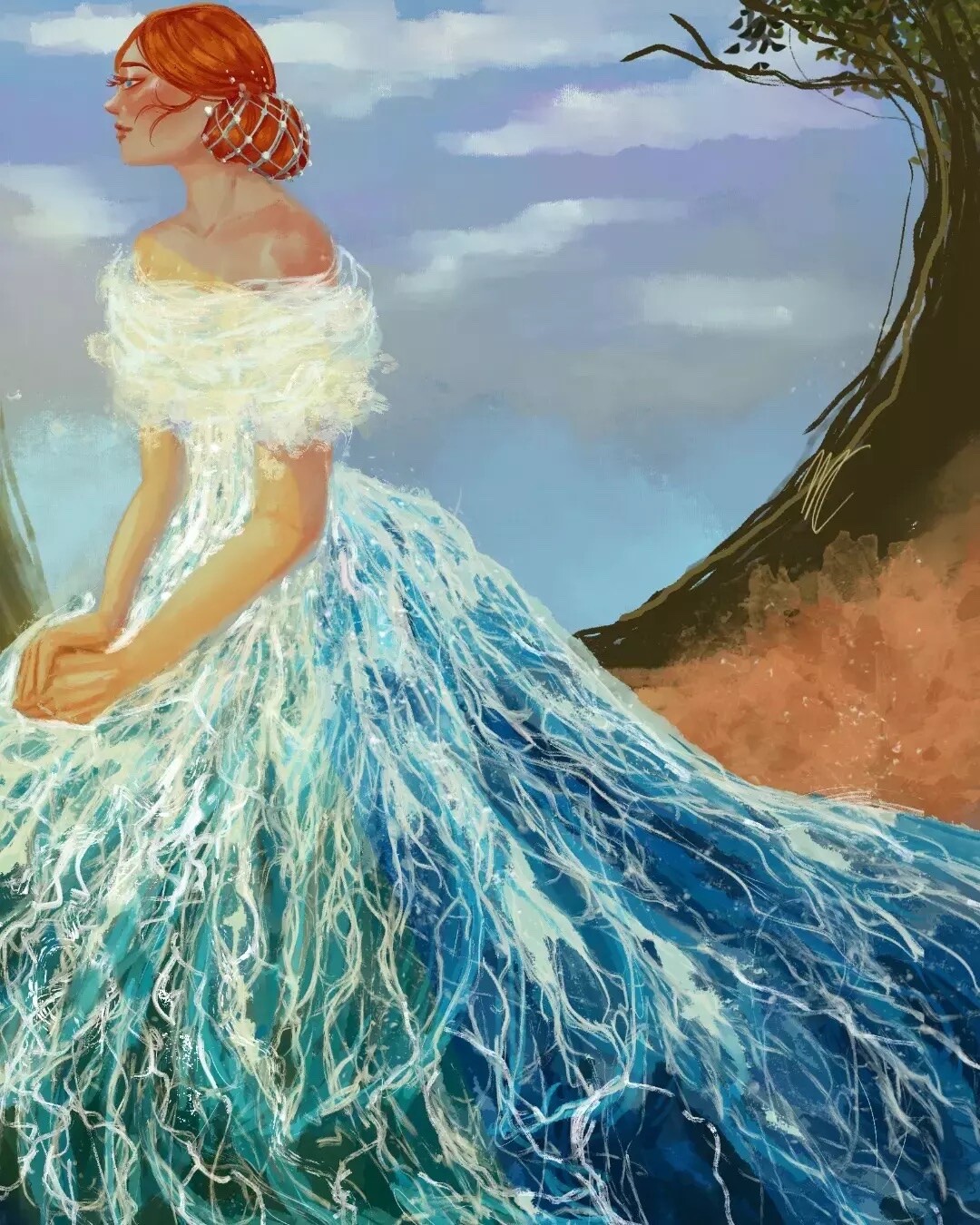 ArtStation - Sea bride