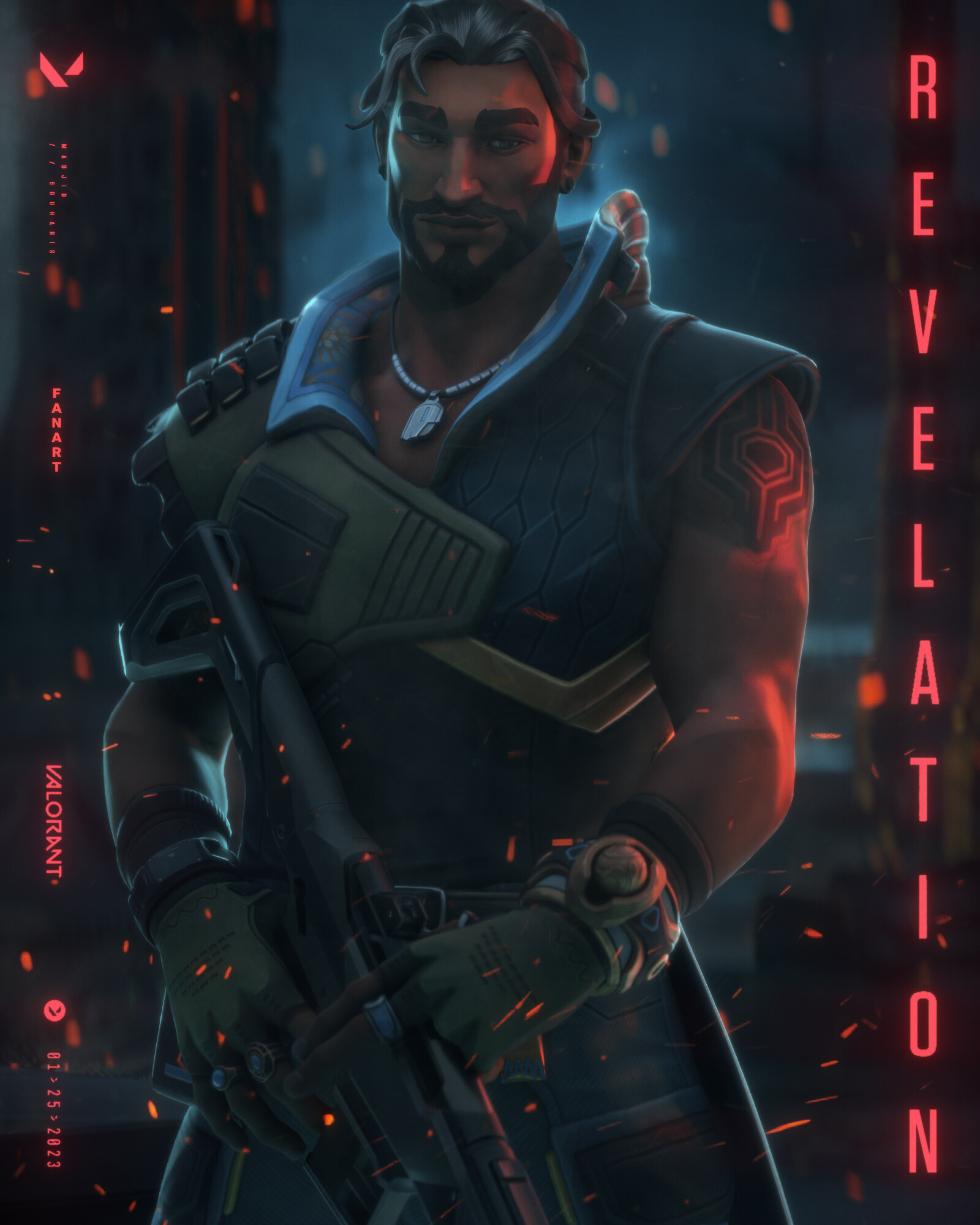 ArtStation - VALORANT FanArt - Harbor Poster Design