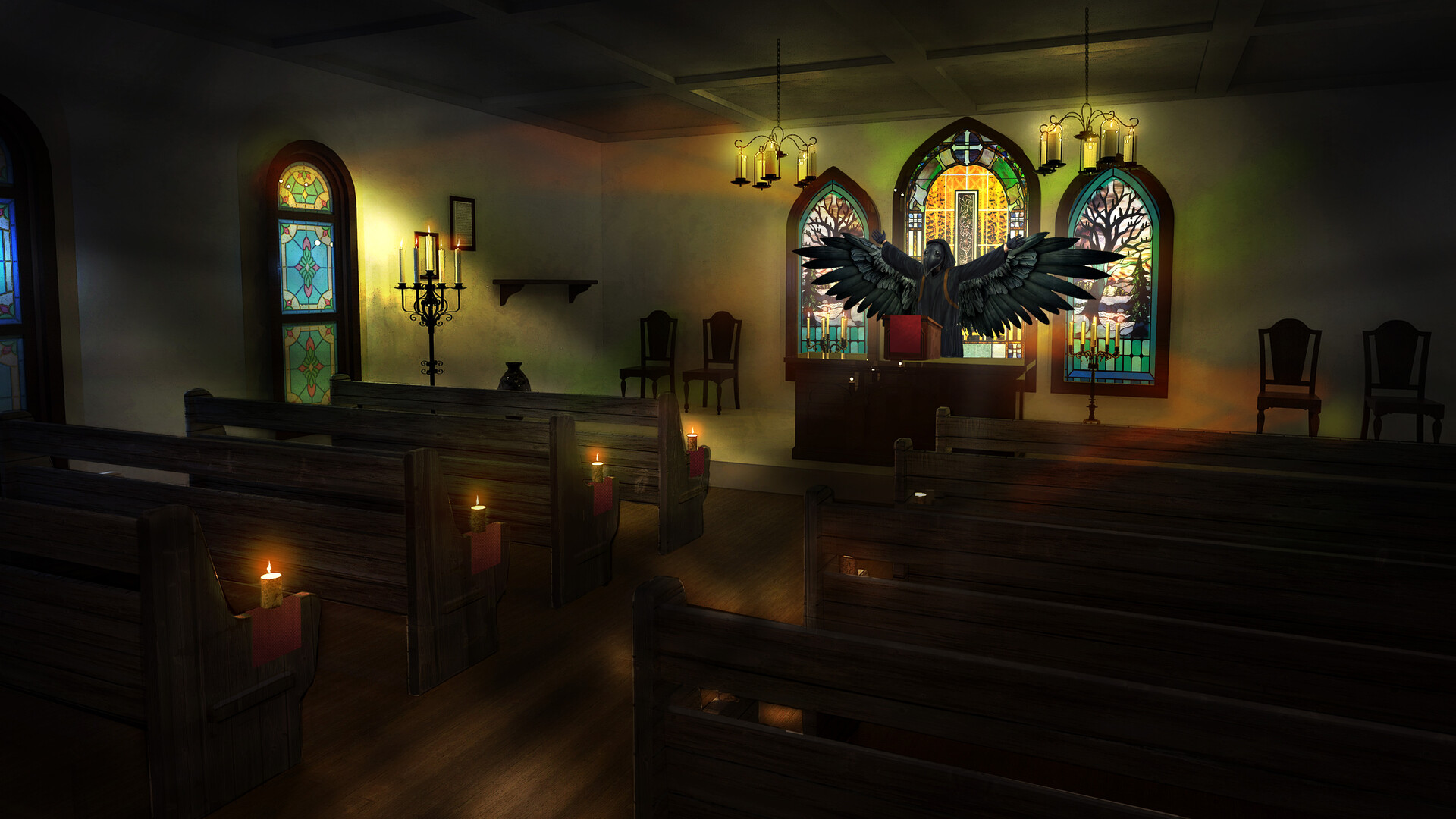 ArtStation - "Devil In Ohio" concept art