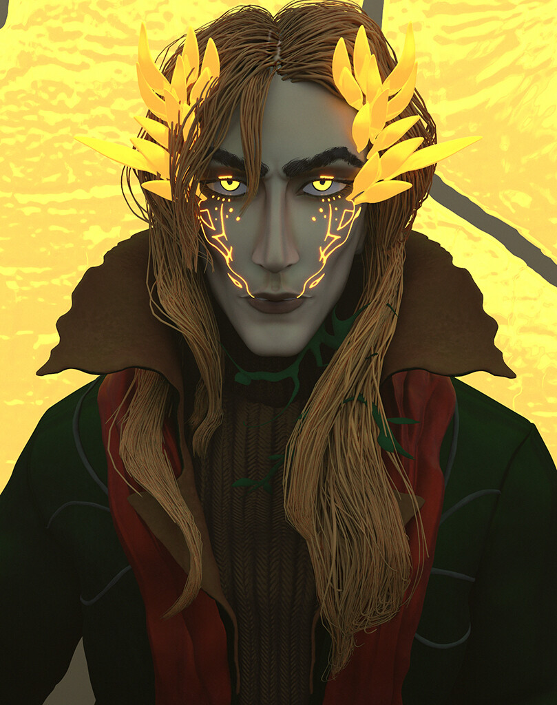 ArtStation - Oberon from "draw this in your style"