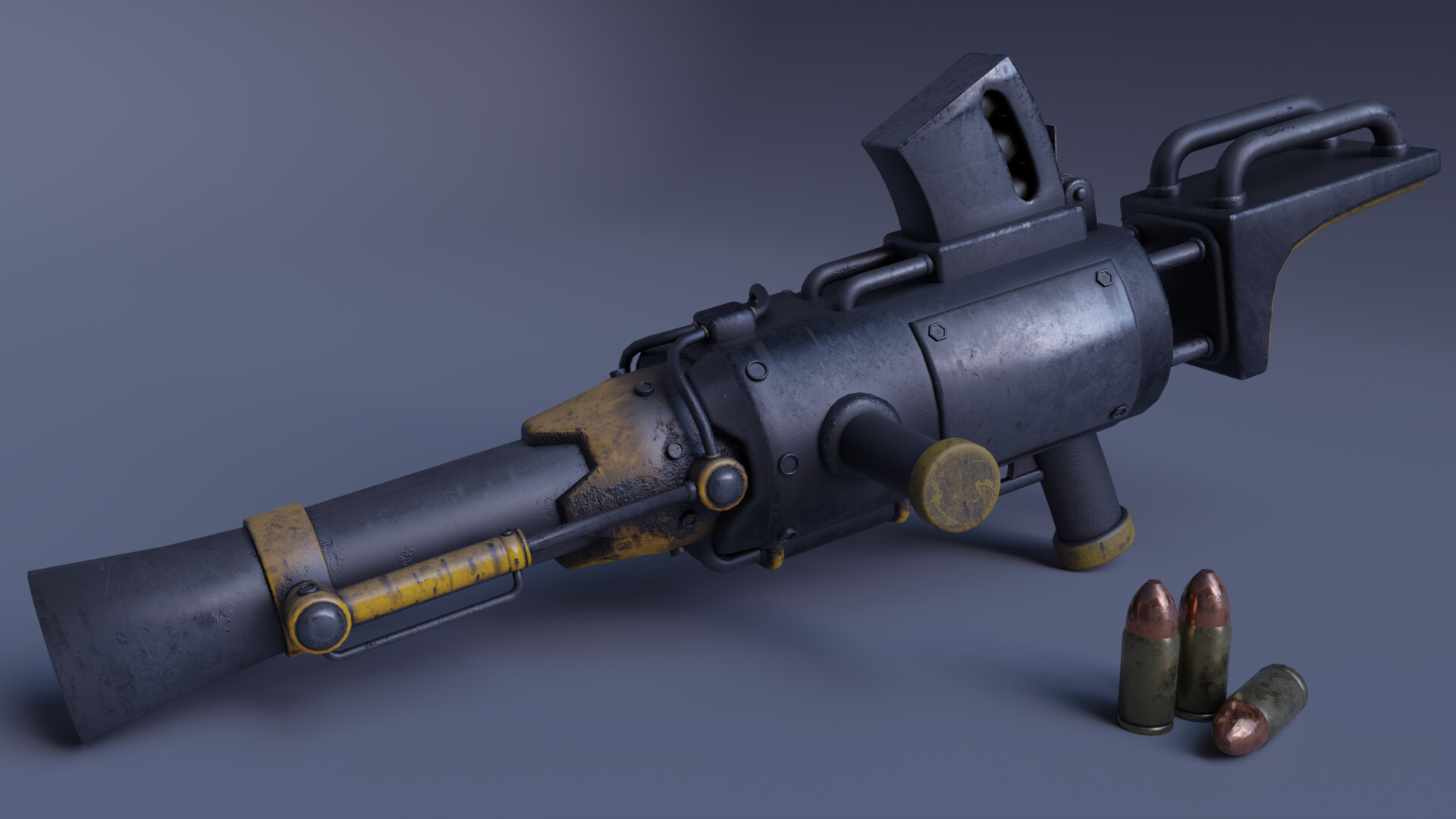 ArtStation - Shoulder Mounted Cannon