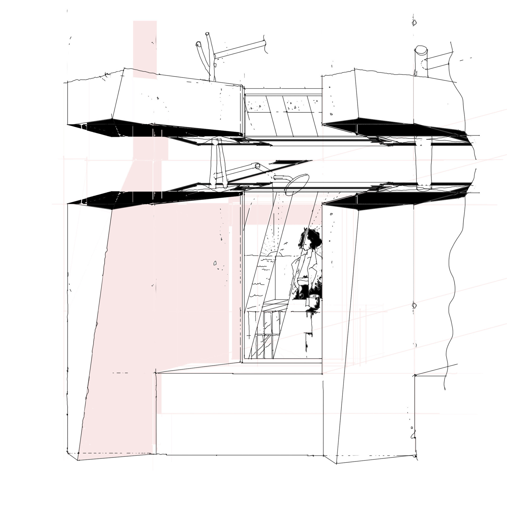 ArtStation - Building Anatomy - murder in a high rise apartment