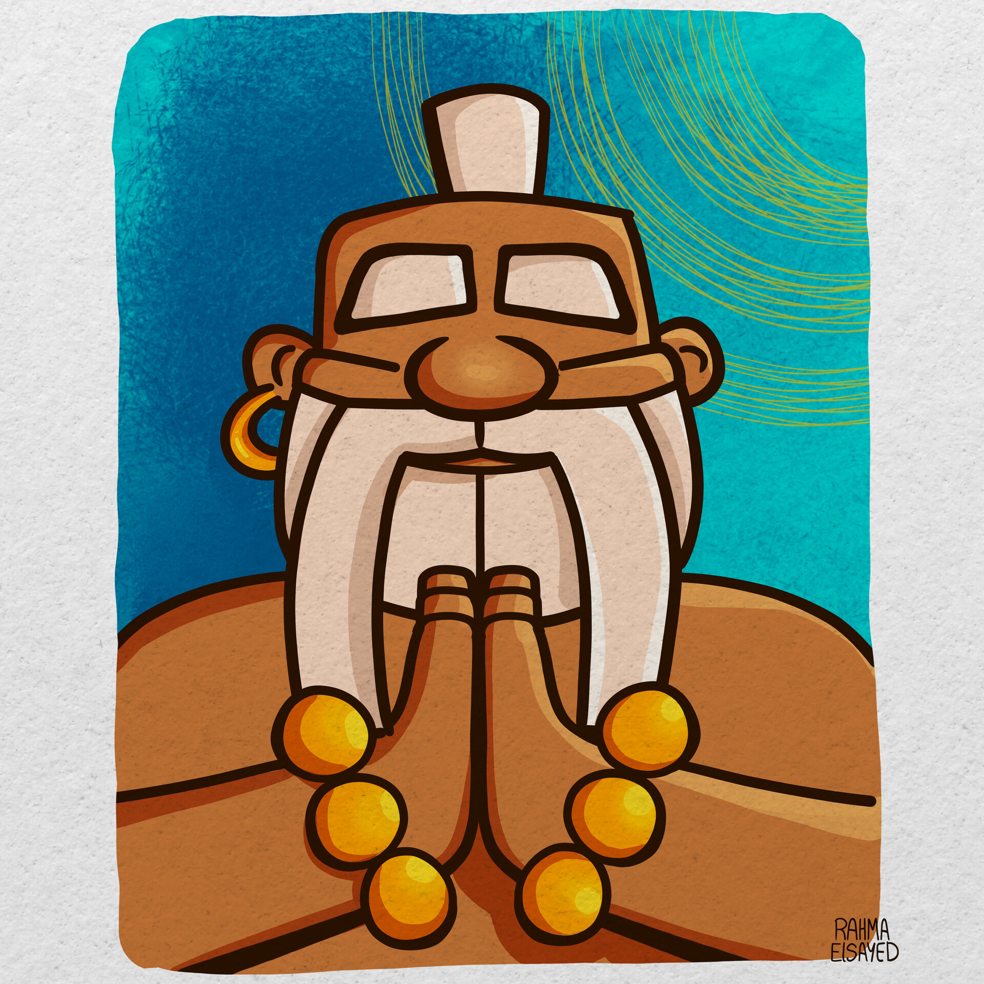 ArtStation - The Monk.