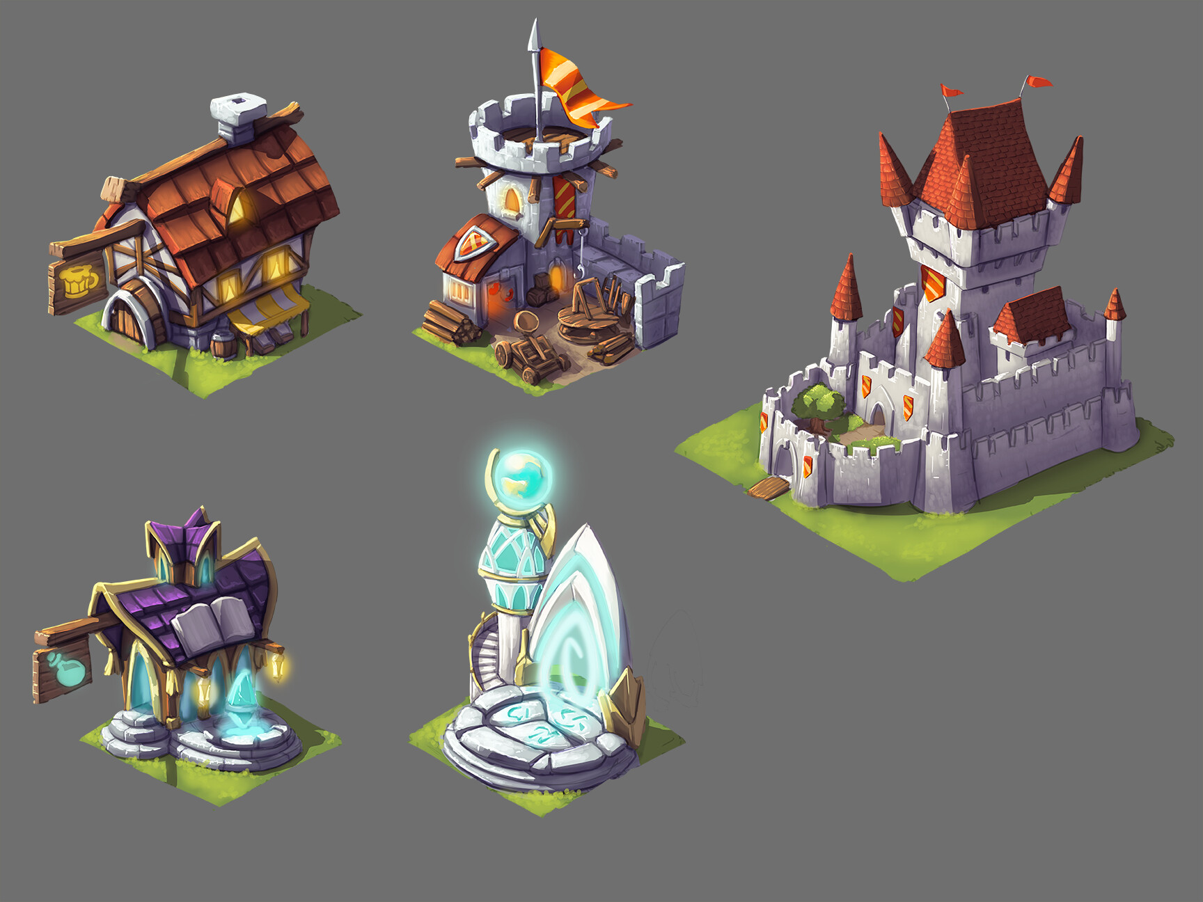 ArtStation - Tower Defense 2D Assets