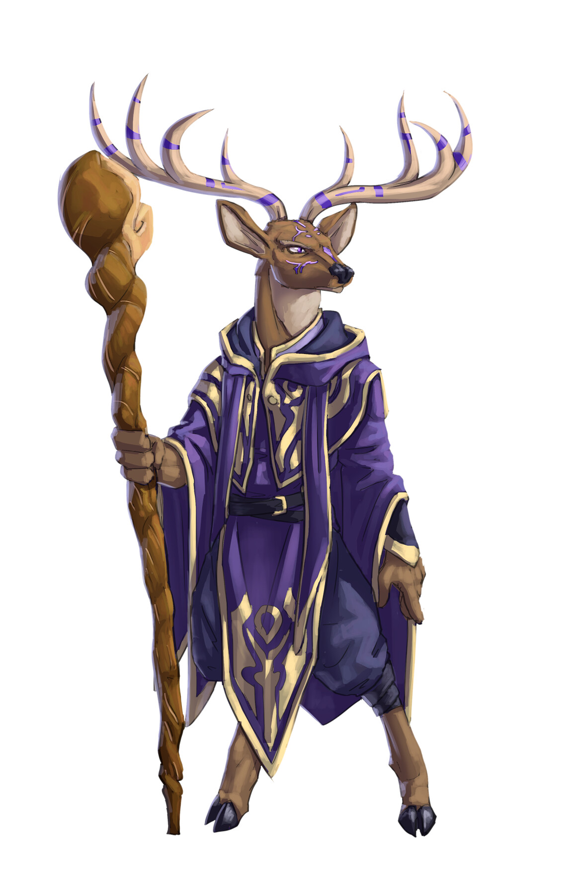 ArtStation - Deer Mage