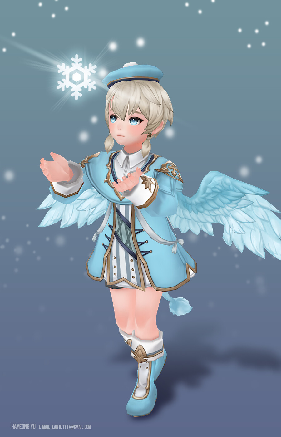 ArtStation - Character modeling : iona (Dragon Nest)