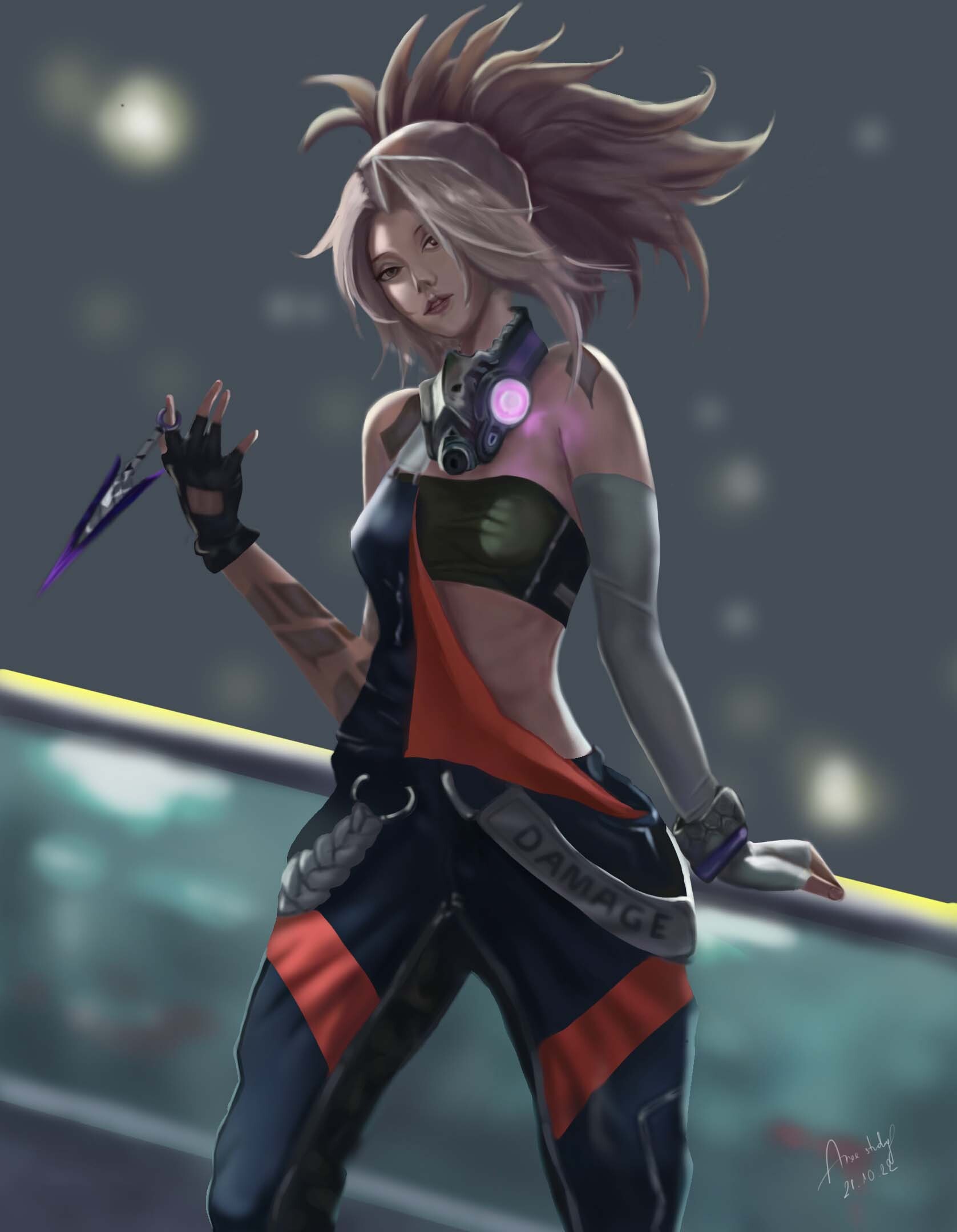 ArtStation - Akali - League of Legends