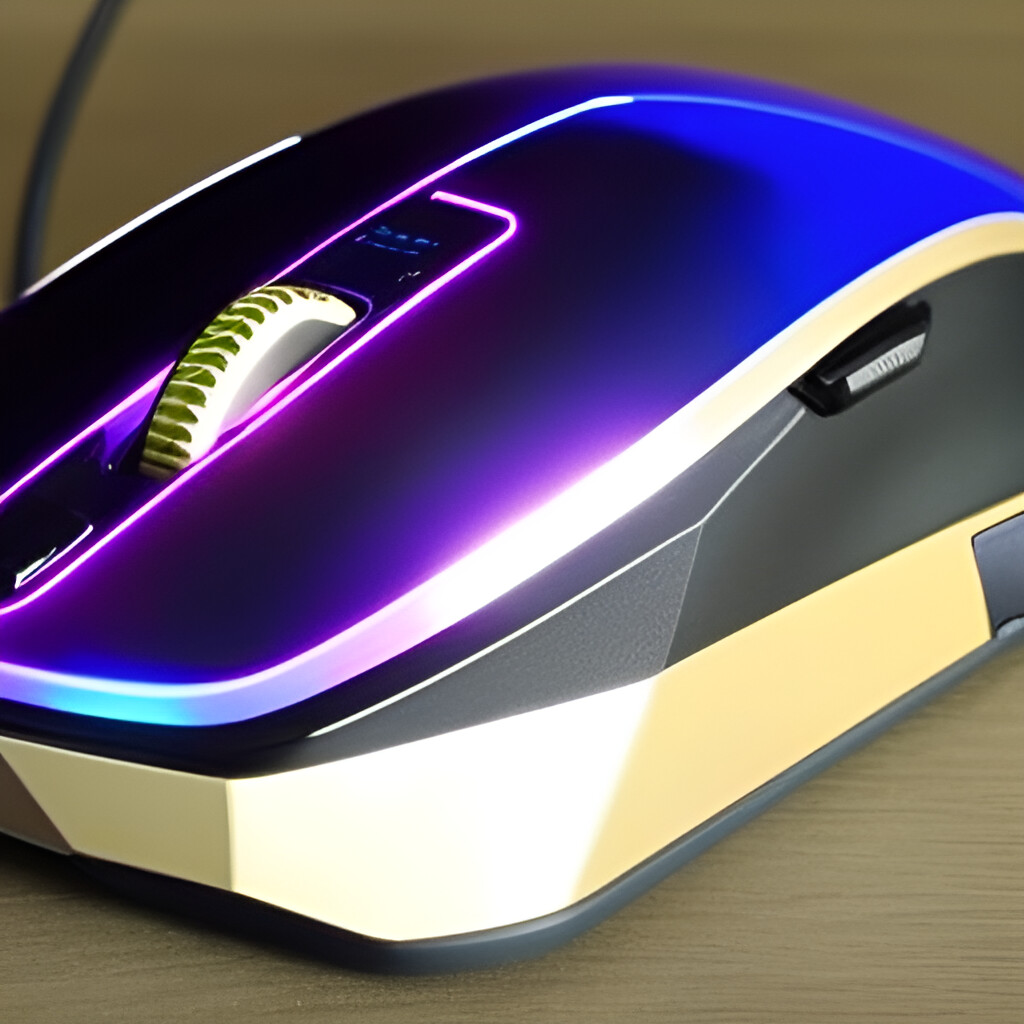 ArtStation - Futuristic PC mouse (Graphene)