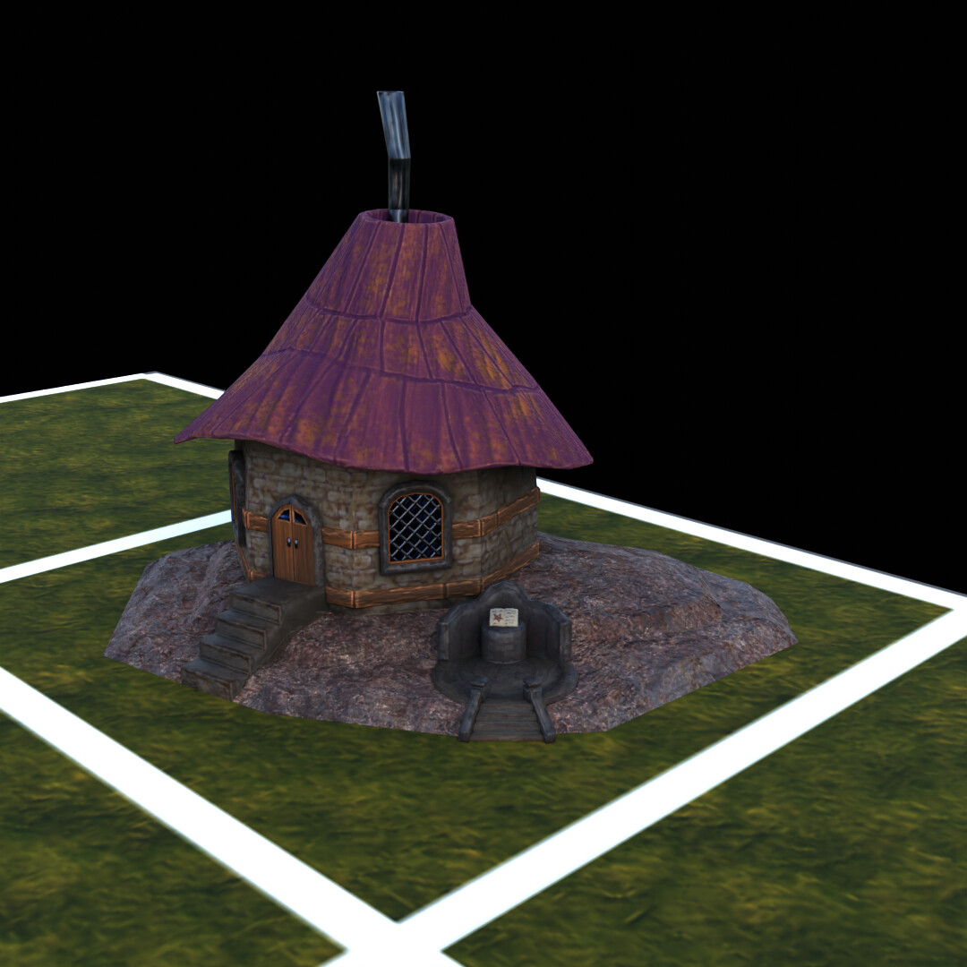 ArtStation - Mage`s house