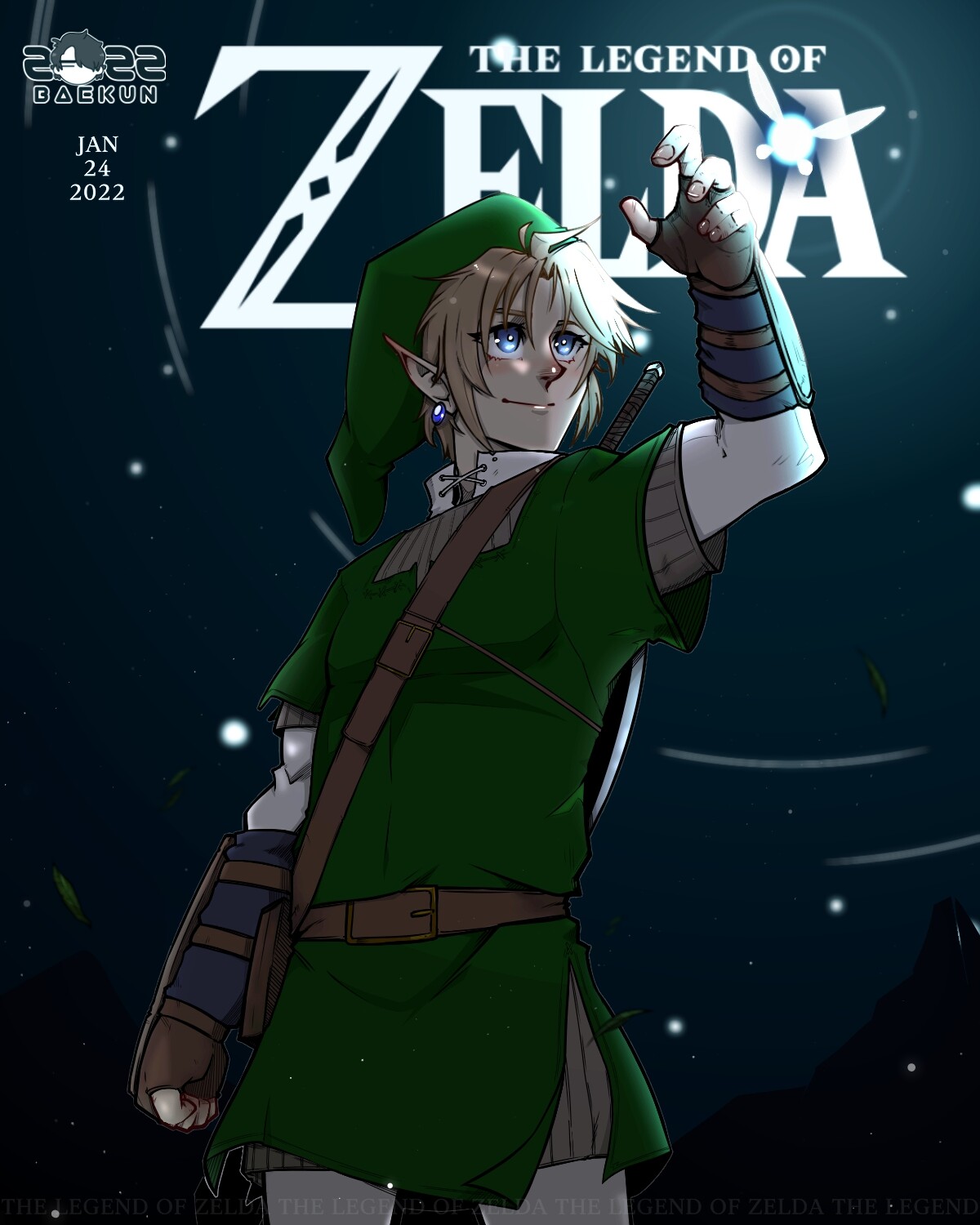 ArtStation - The Legend Of Zelda Comic Book cover