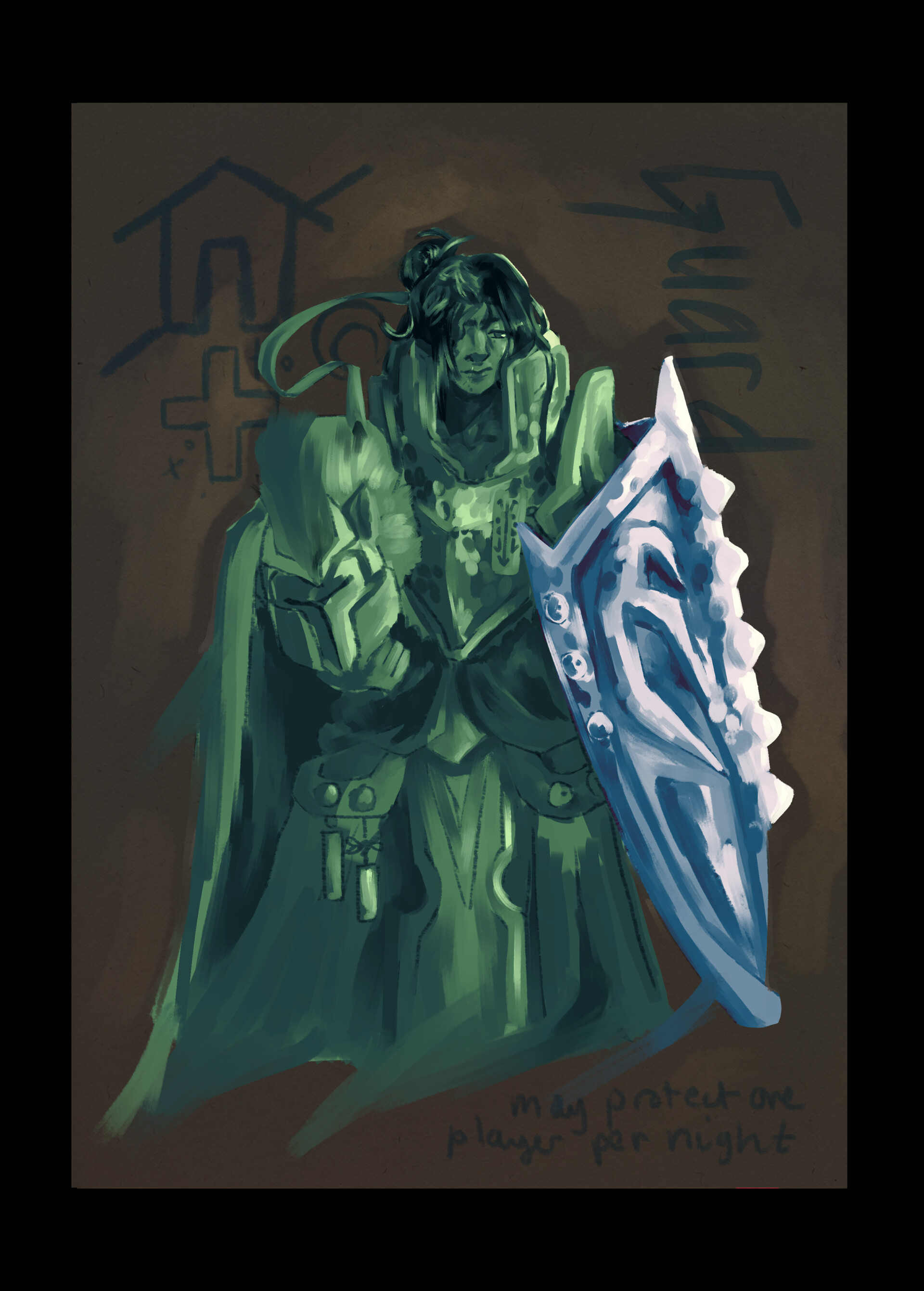 wunzie - Werewolf card game designs