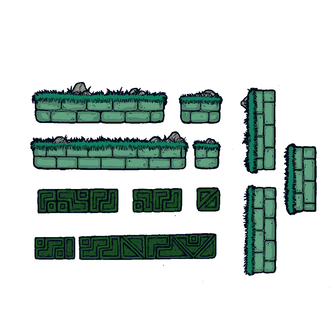 ArtStation - Platform Props 2D