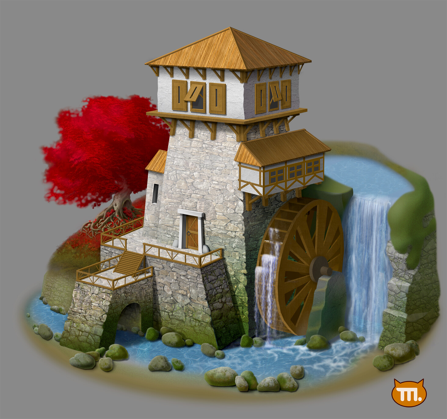 ArtStation - WaterMill