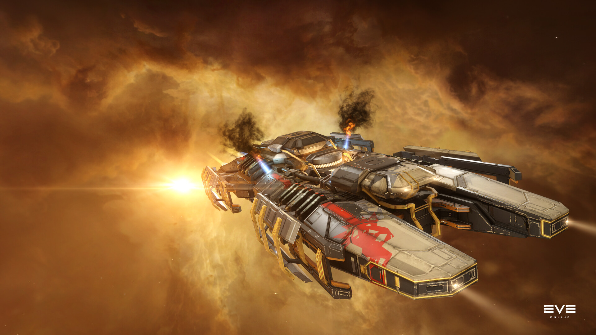 ArtStation - Mining Barges - EvE Online