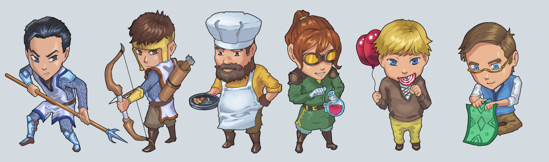 ArtStation - DND Townsfolk (NPC Characters)