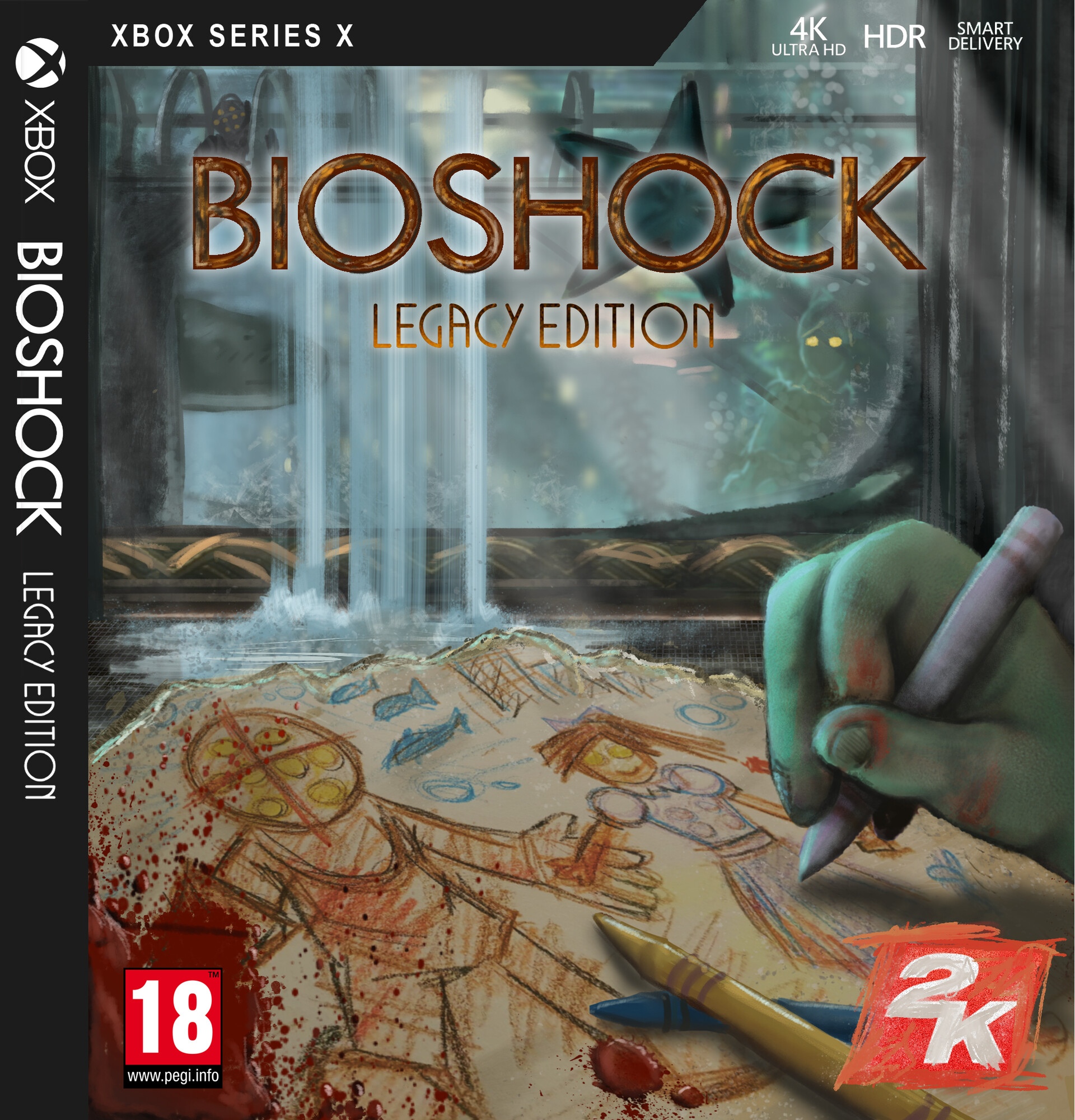 ArtStation - Bioshock: Legacy Edition - Mock Box Art