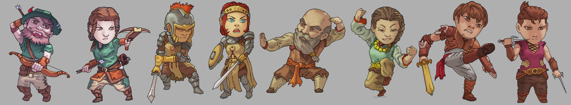 ArtStation - DND Dwarf Playable Characters Set 2