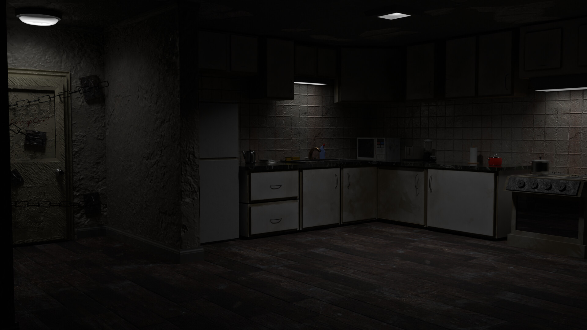 ArtStation - Silent Hill - Room 302