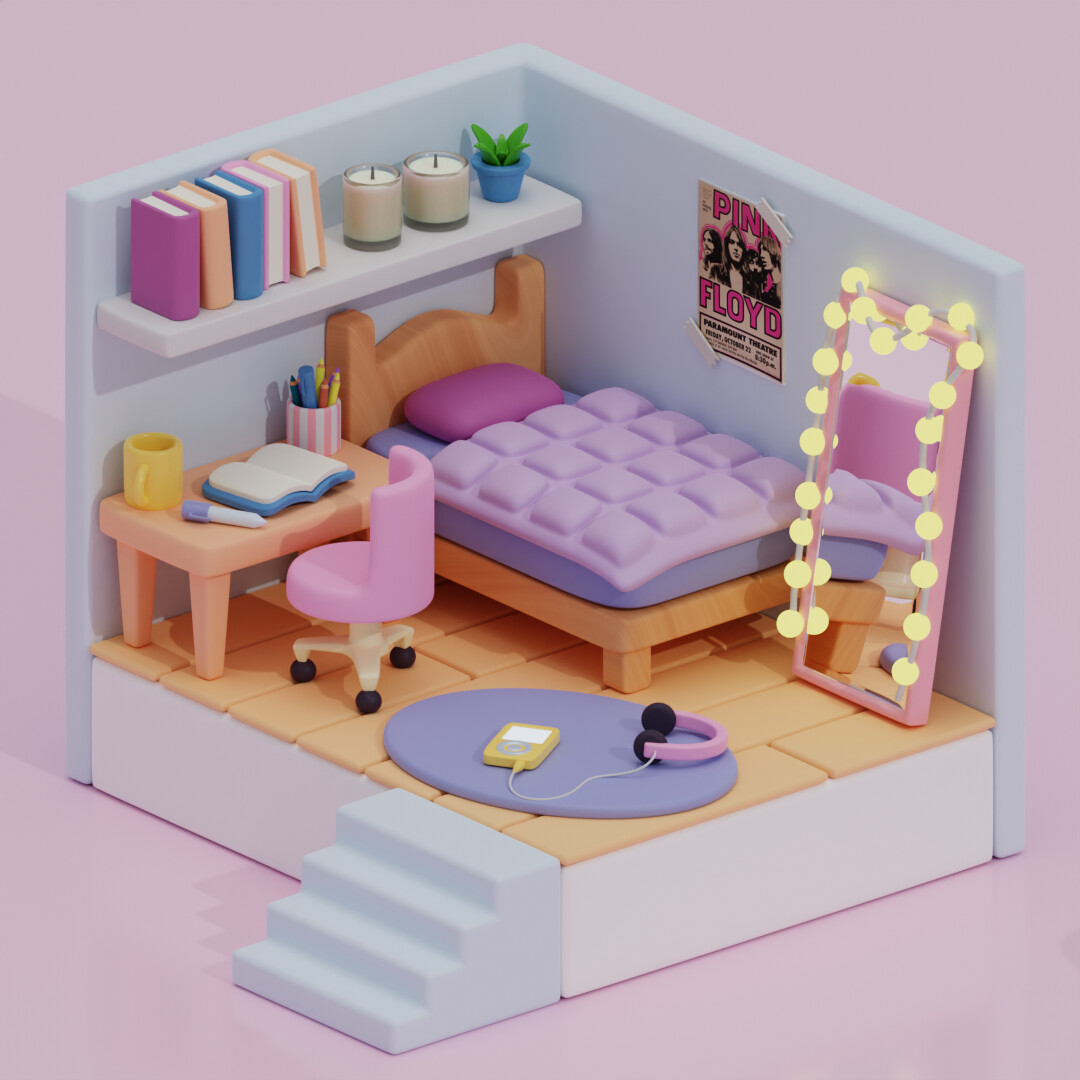 ArtStation - Reading Corner