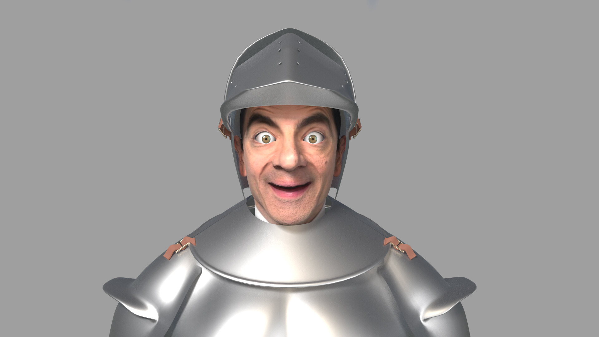 ArtStation - MR. BEAN as KNIGHT