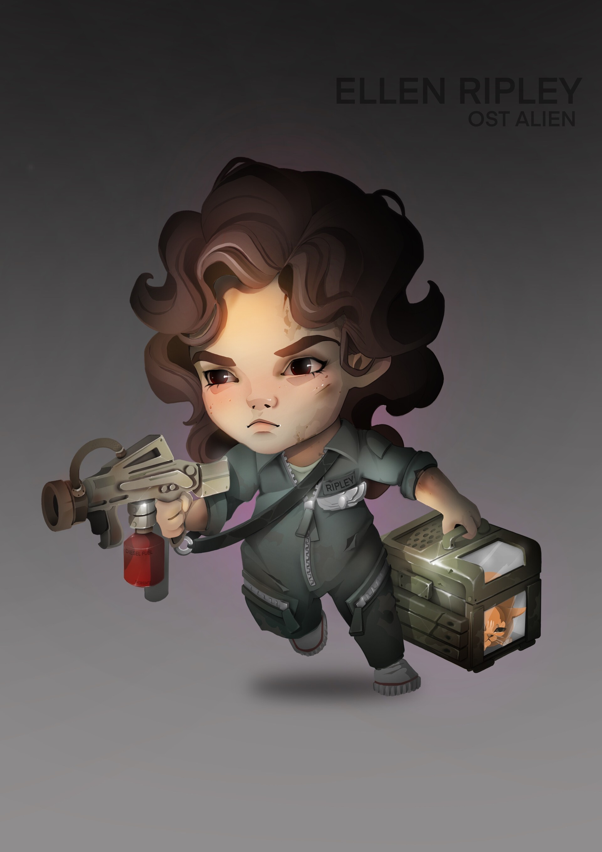 ArtStation - Ellen ripley