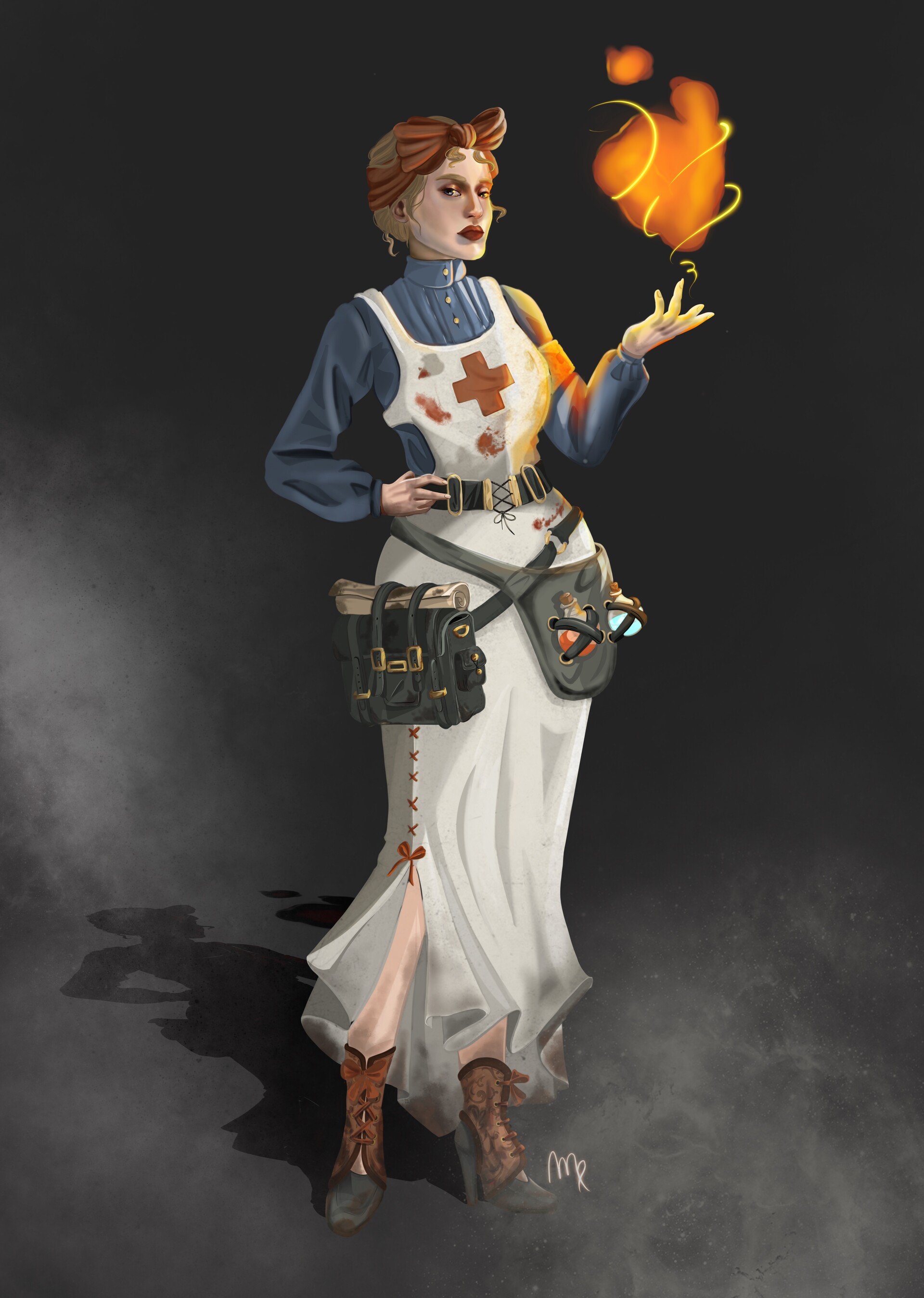 ArtStation - French medic in 1944