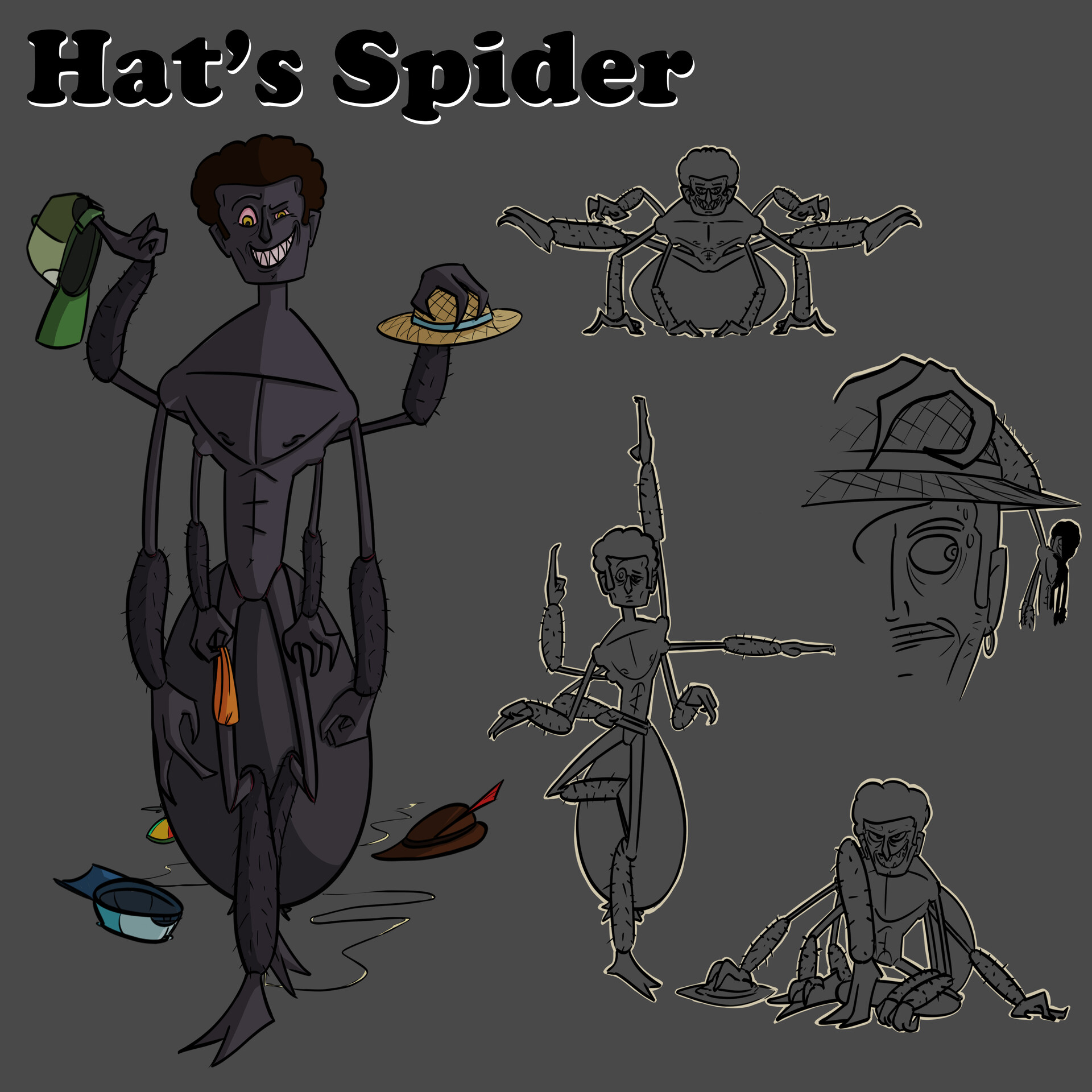 ArtStation - Hat's Spider