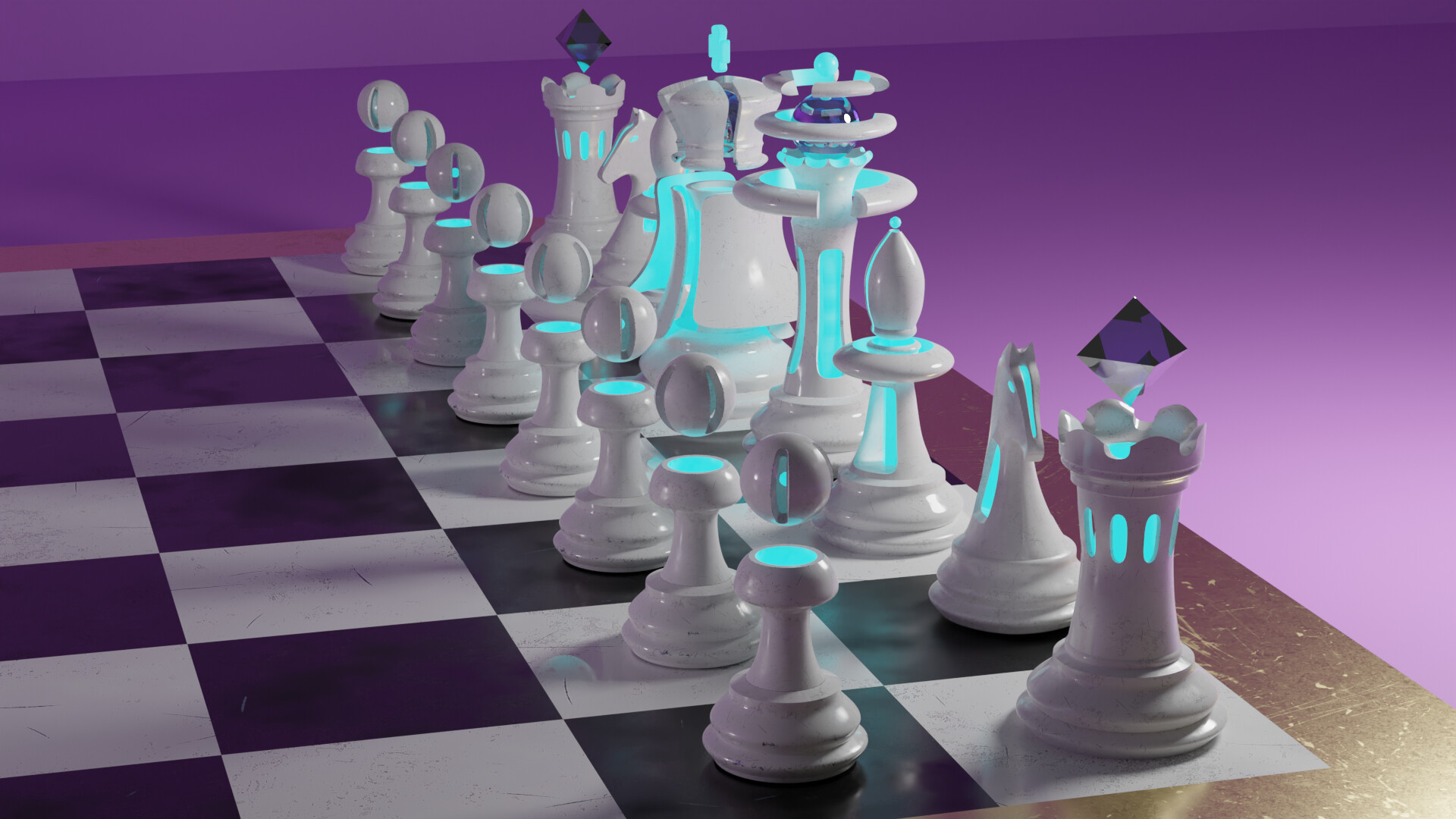 ArtStation - Sci-Fi Chess