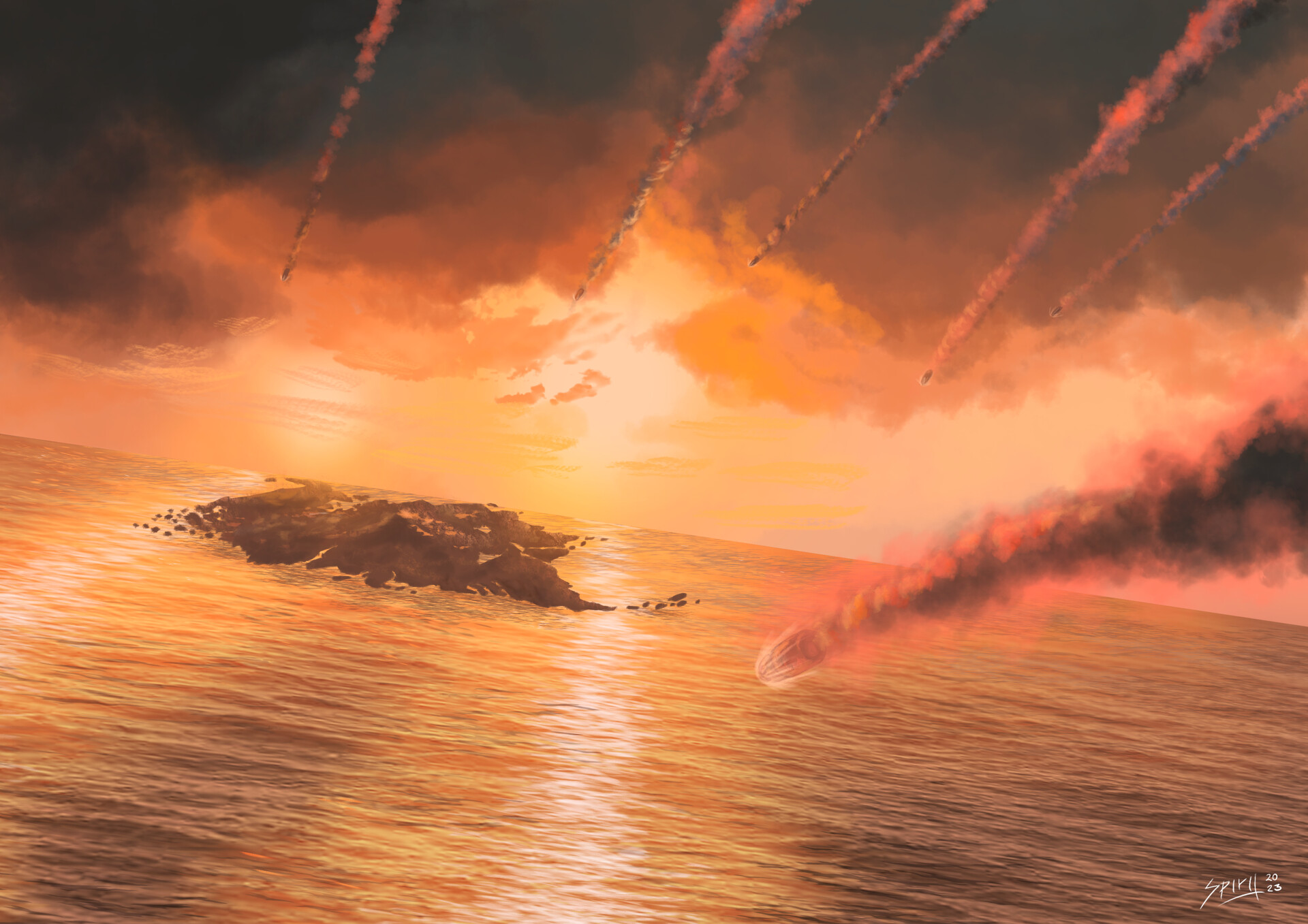 ArtStation - BIONICLE: The arrival of the Toa