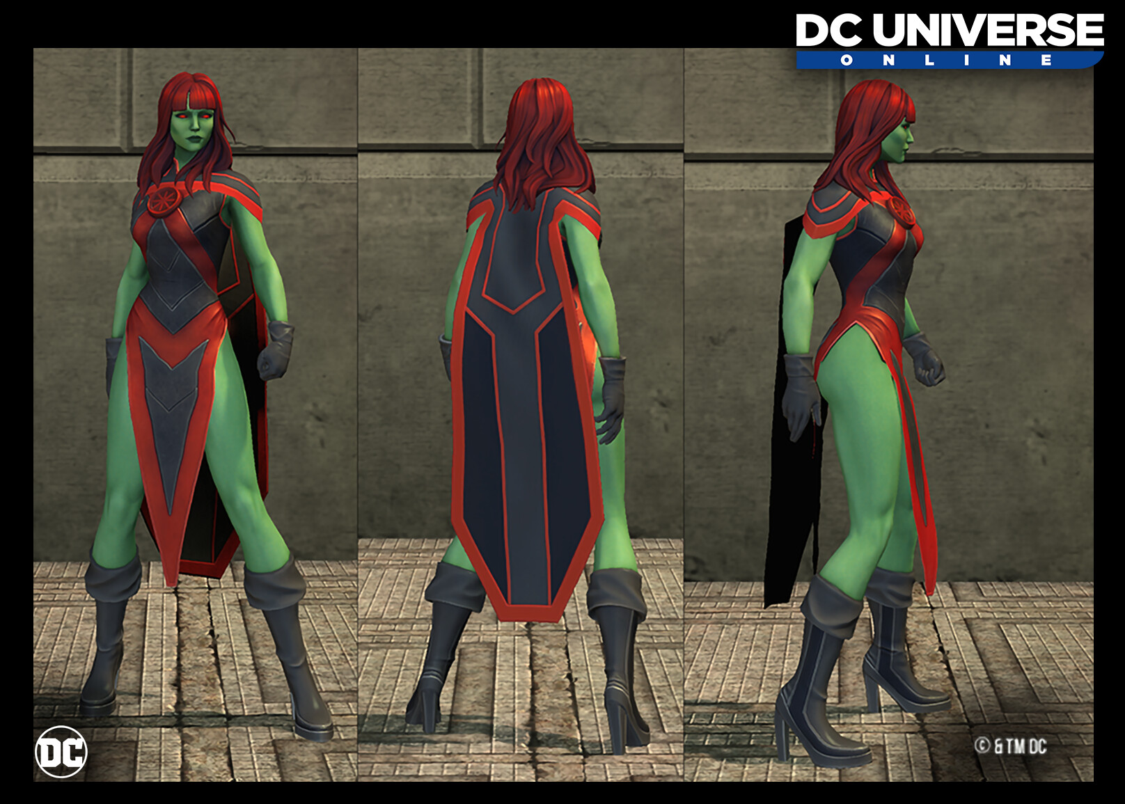 ArtStation - Miss Martian Dc Universe Online